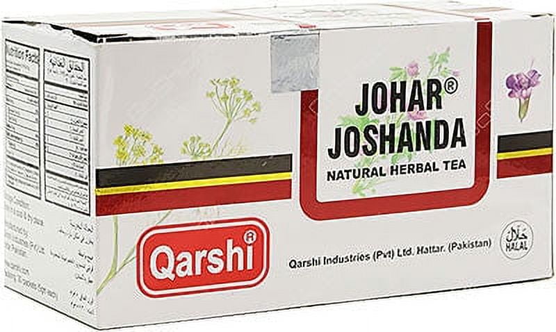Qarshi Johar Jashanda Herbal Tea - 30 Sachet Pack for Effective Cold ...