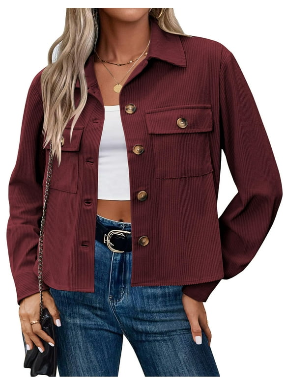 Womens Shackets in Womens Coats - Walmart.com