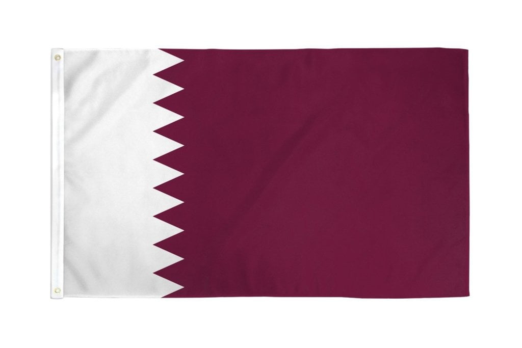 Qatar Flag 2x3ft Poly - Walmart.com