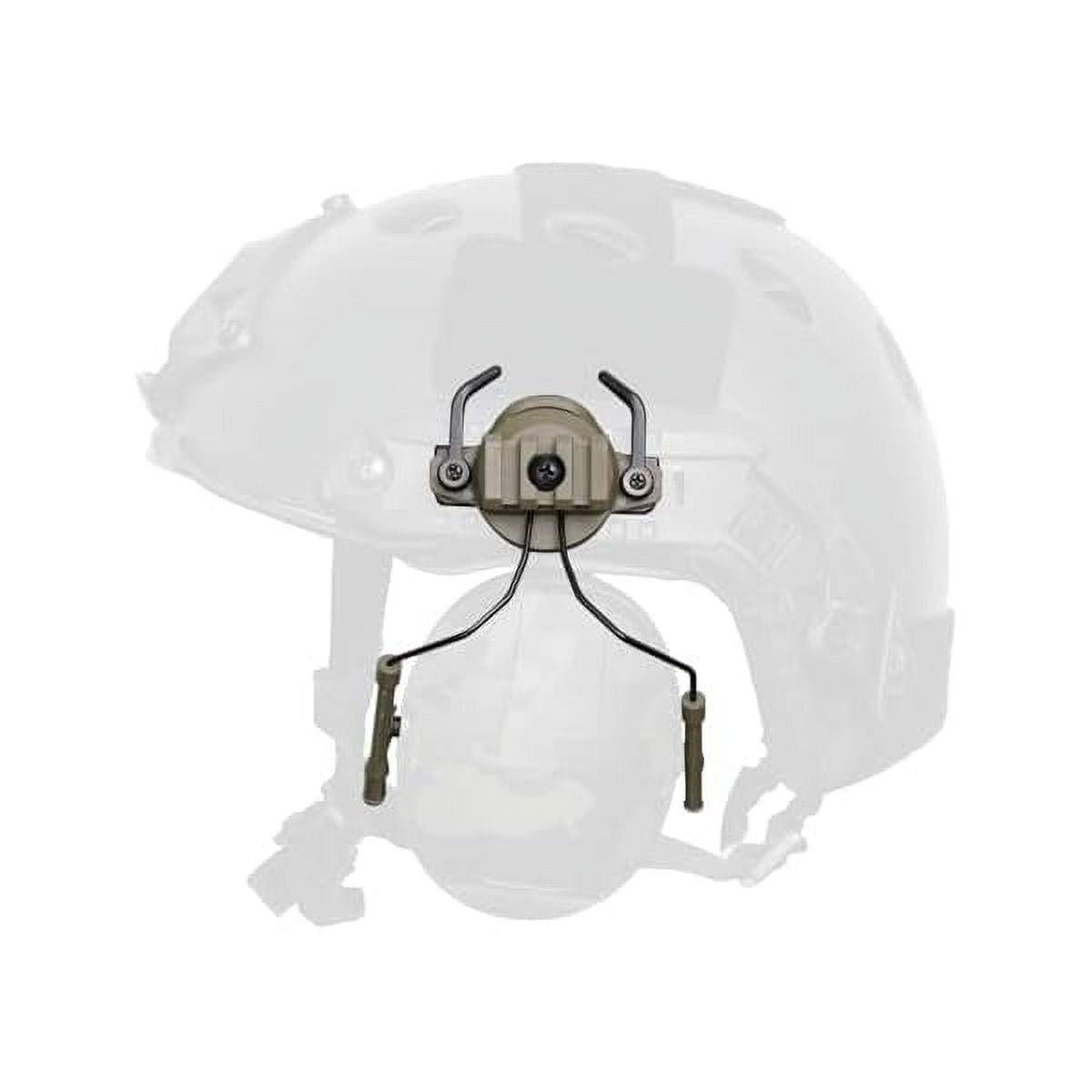 Qavctw Tactical Helmet Rail Headset Adapter Suspension Bracket For ...
