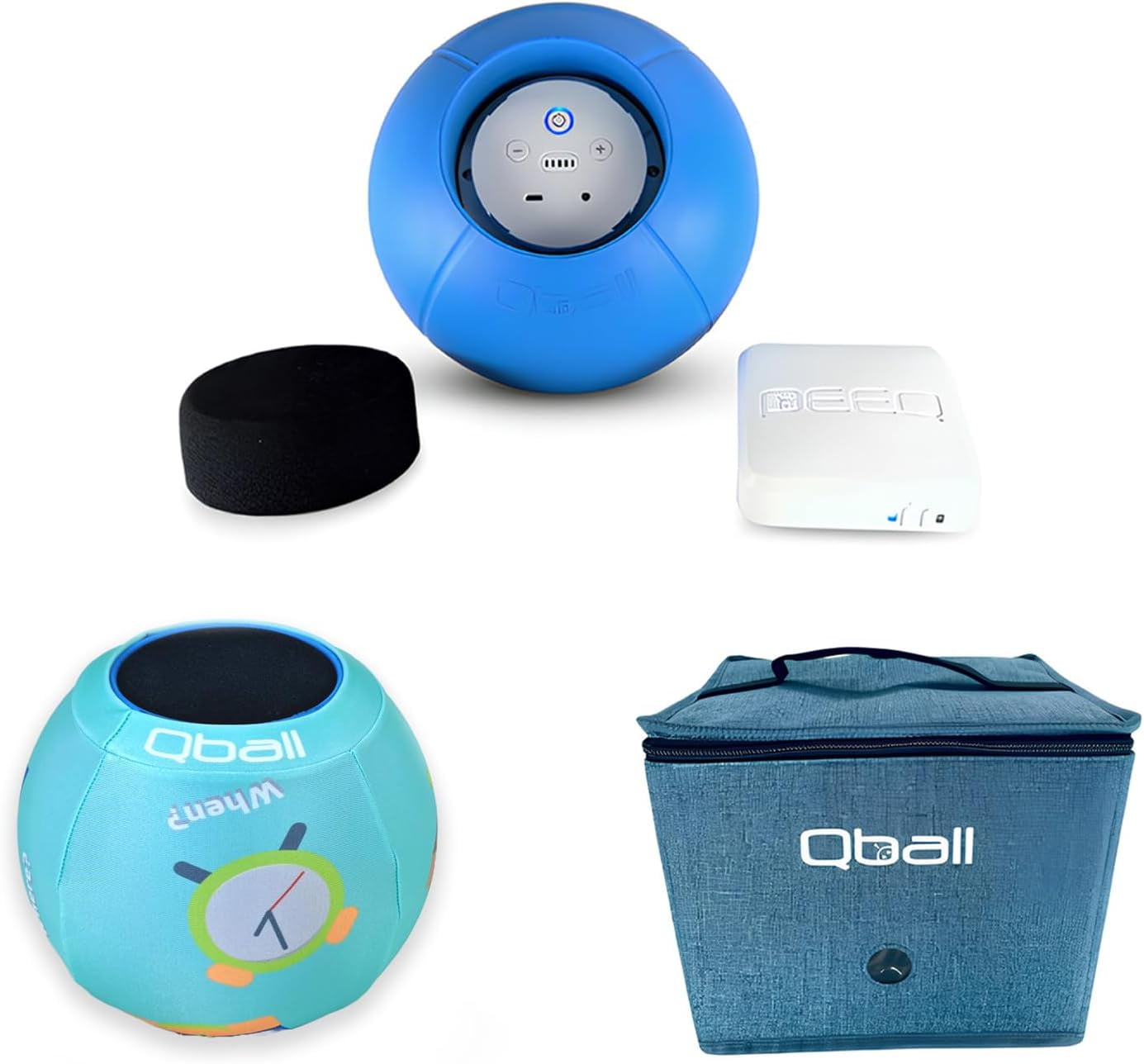 Qball PRO Throwable Wireless Microphone System Bundle with W's Cover ...