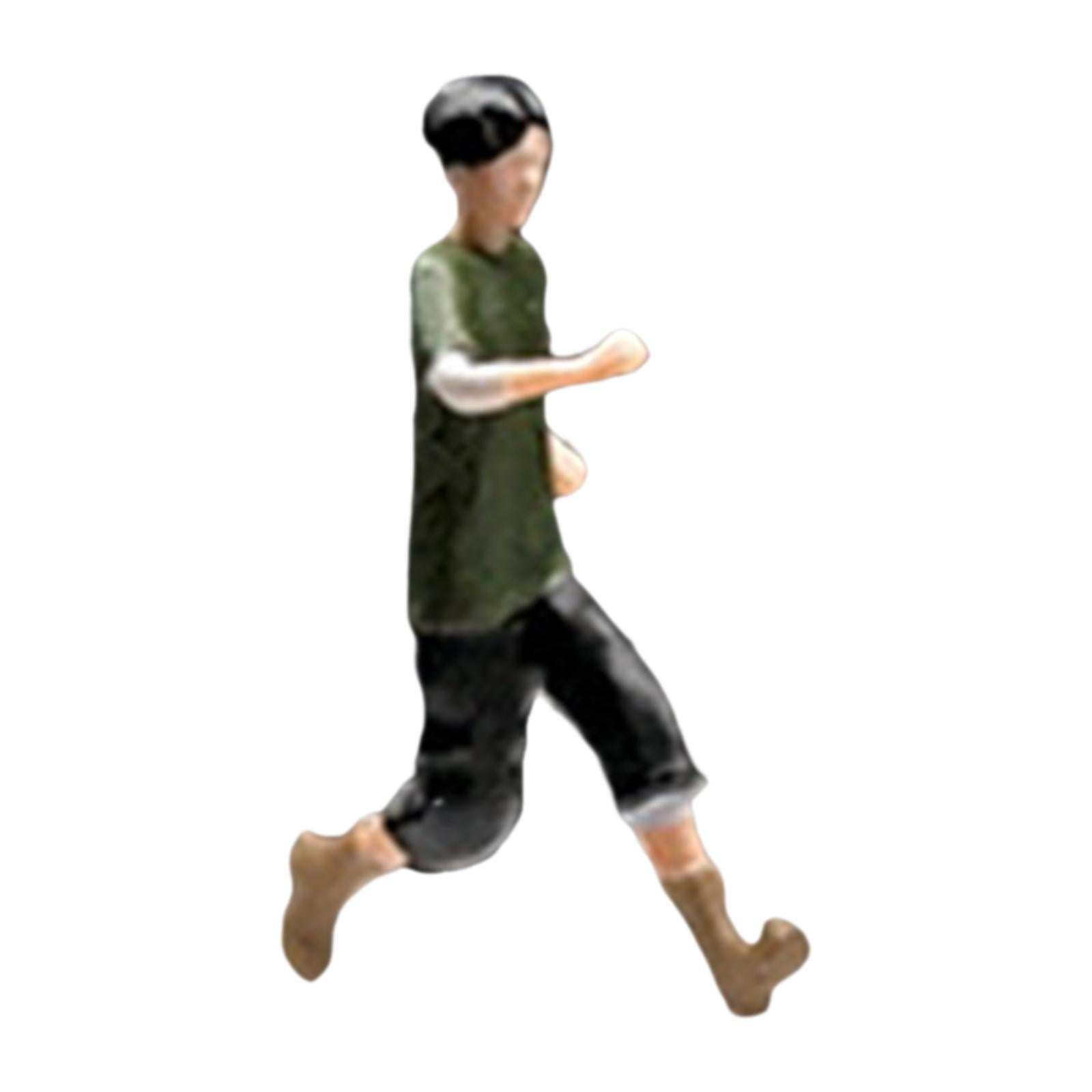 QccHieUs 1:64 Mini Figure Model Art Crafts Collection Simulation People ...