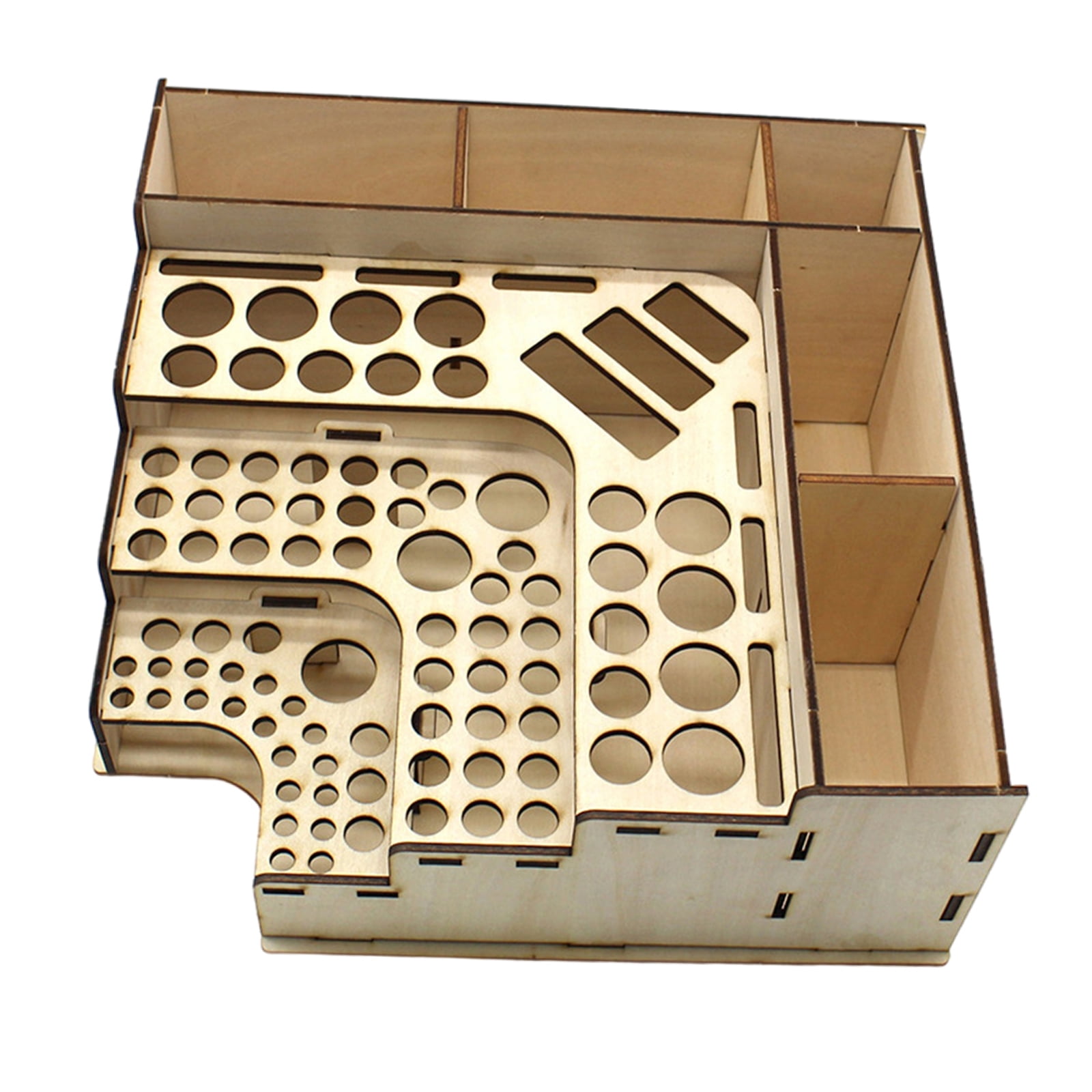 QccHieUs 1 Piece Quality Wood Model Painting Holder Pigment Ink Bottle ...