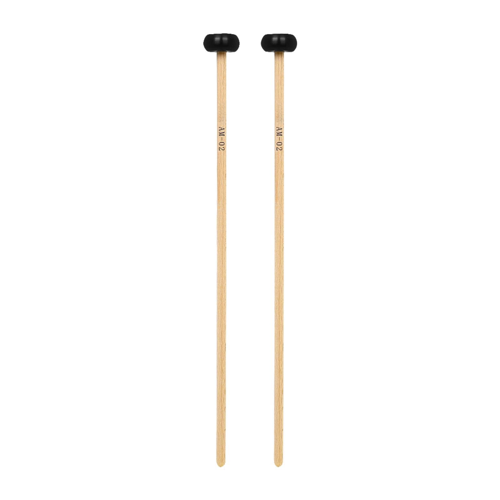 QccHieUs 2 Pieces Glockenspiel Mallet Beginners Marimba Mallets for ...