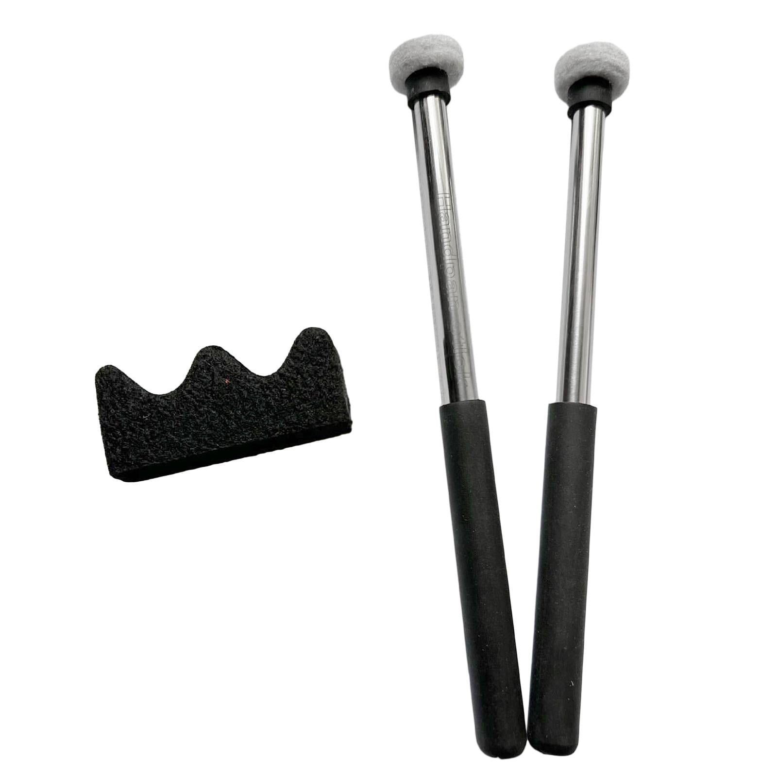 QccHieUs 2 Pieces Tongue Drum Sticks Mallet Percussion Drumsticks ...