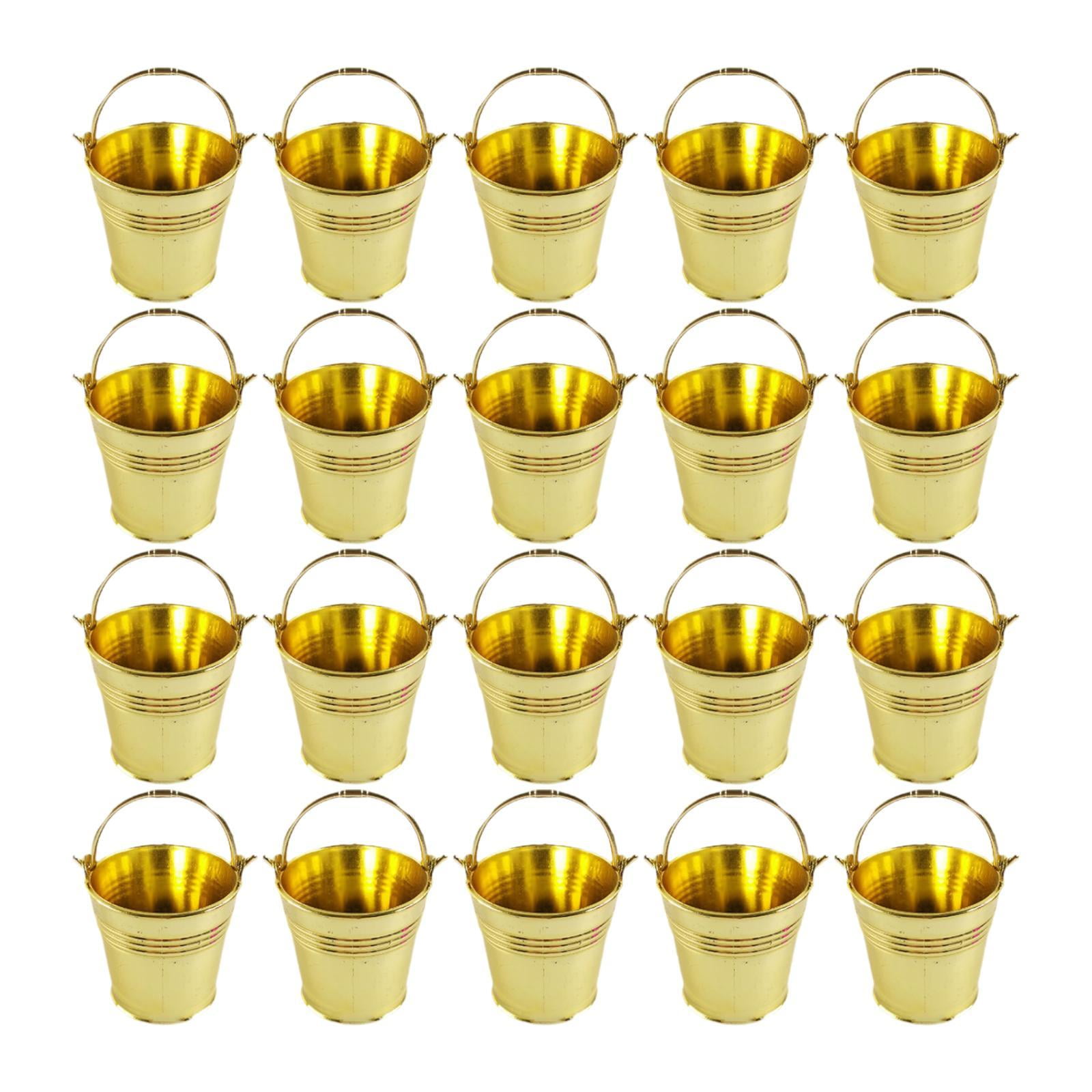 QccHieUs 20 Pieces Small Candy Buckets Party Favors Modern Centerpiece ...