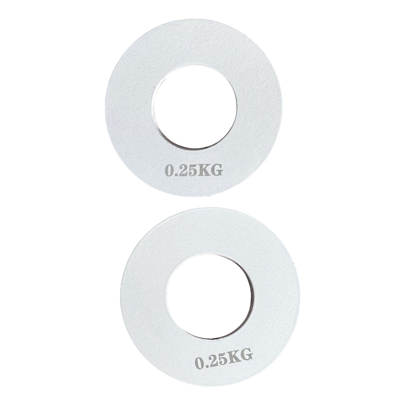 QccHieUs 2Pcs Barbell Plates Weight Plate Easy to Attach Micro Loading ...