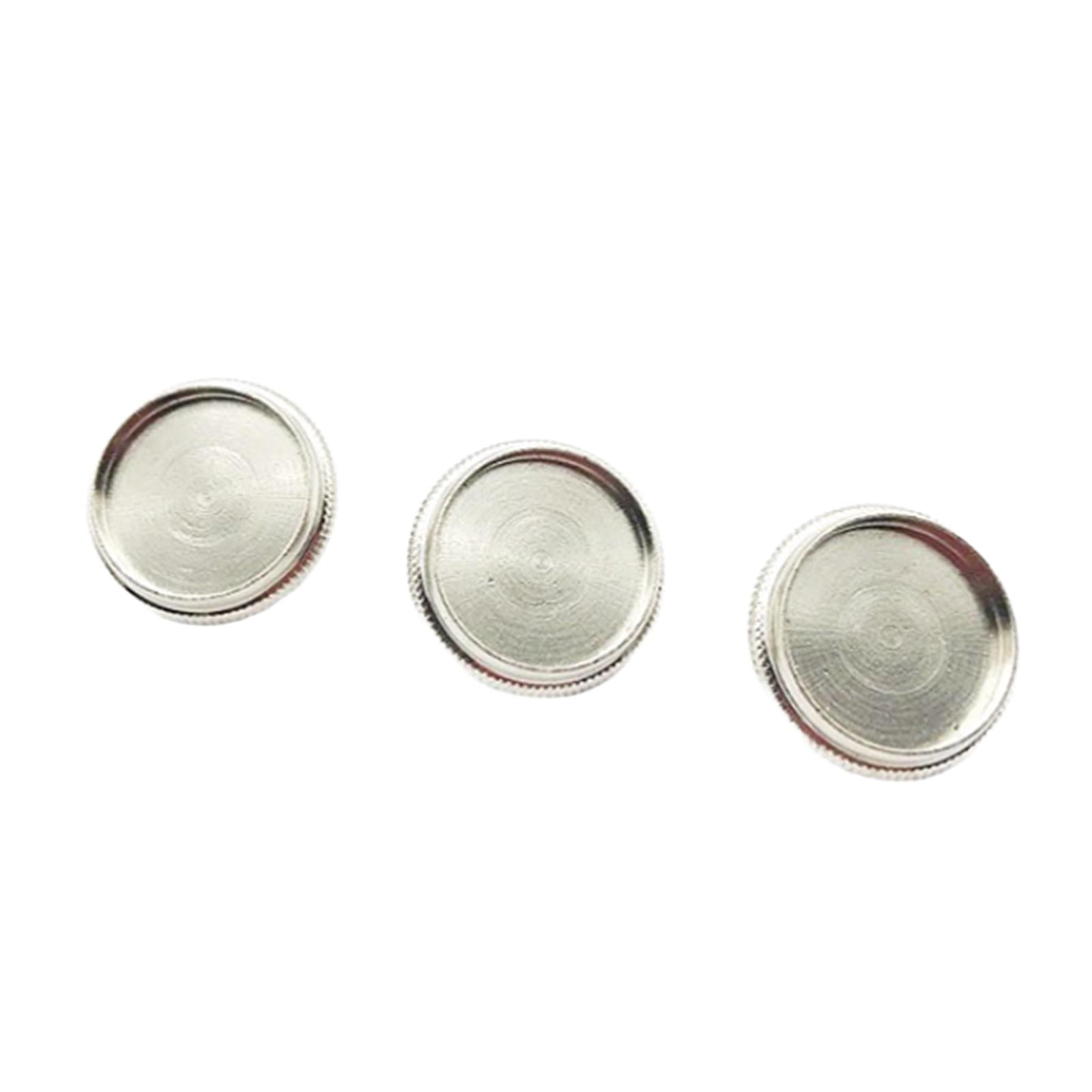 QccHieUs 3 Pieces Trumpet Valve Caps Maintenance Fluency Trumpet Valve ...