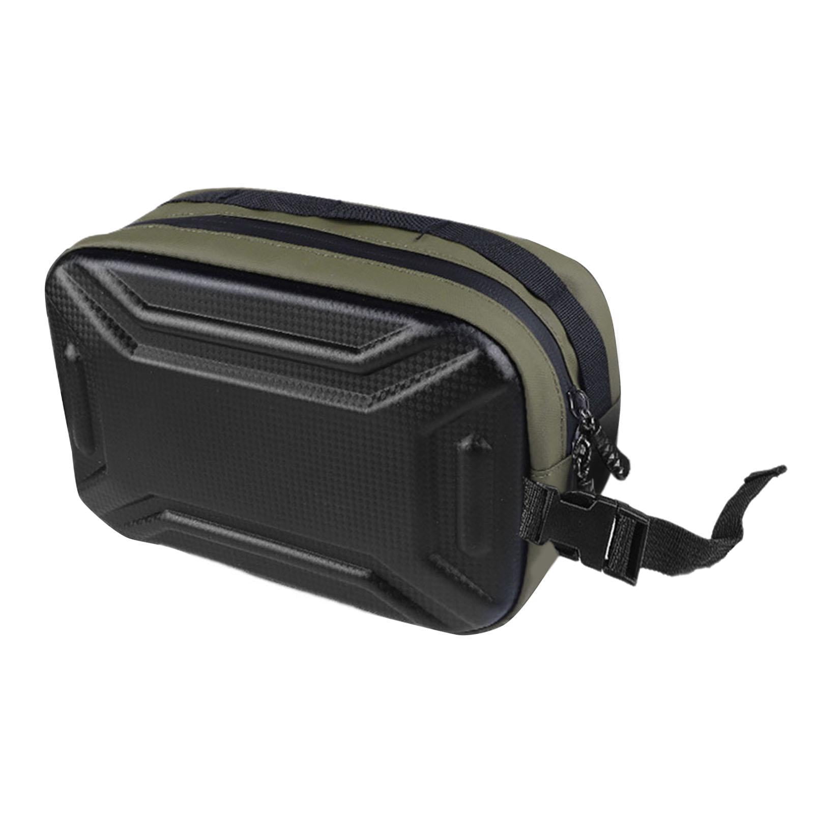 QccHieUs Bike Front Frame Bag Bicycle Handlebar Bag 3L Scratche ...