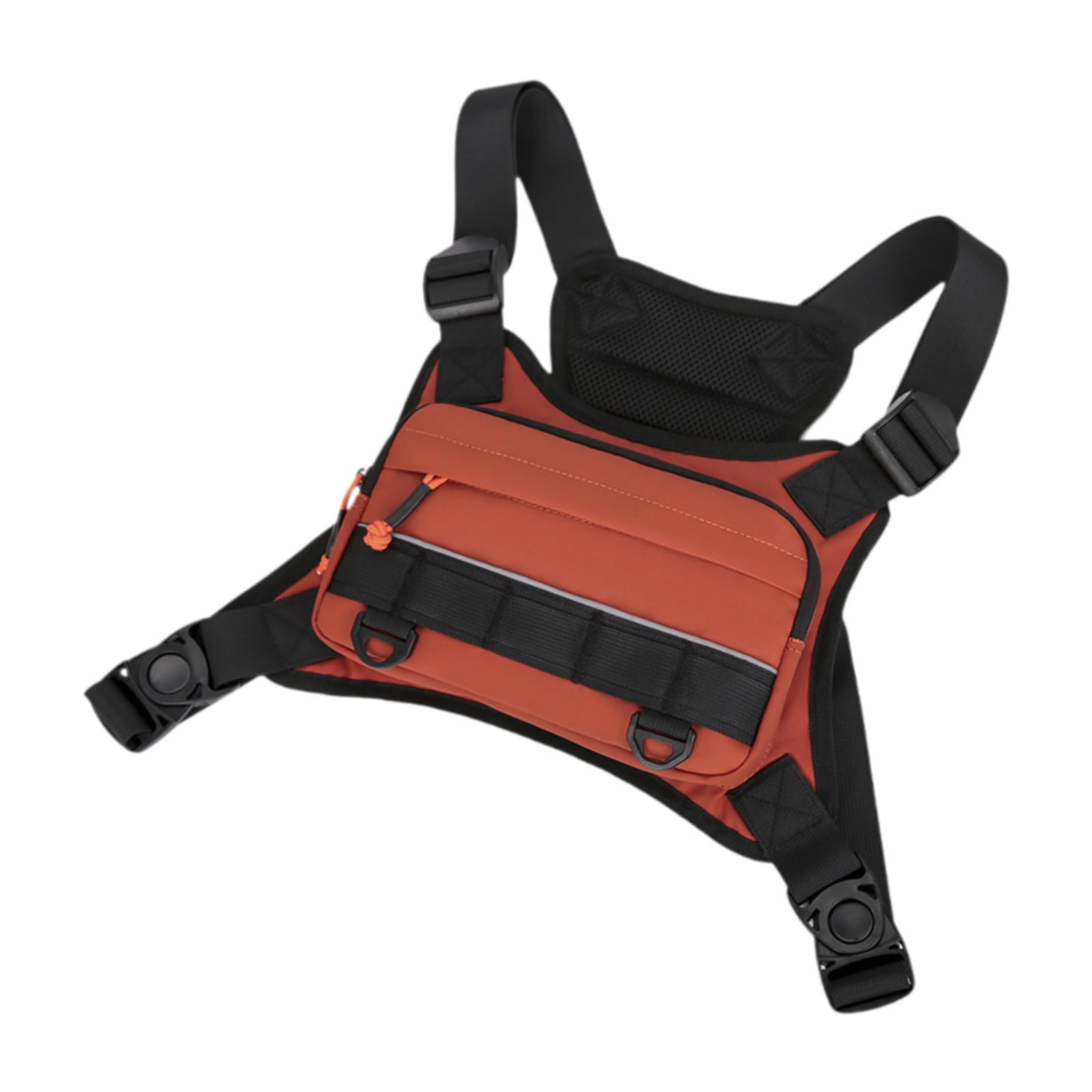 QccHieUs Chest Bag for Men Women Lightweight Running Vest for Running ...