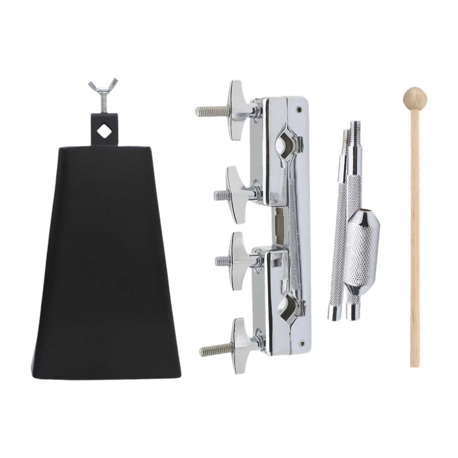 QccHieUs Cow Bell Adjustable Drum Pedal Attachment Noise Maker Drum ...