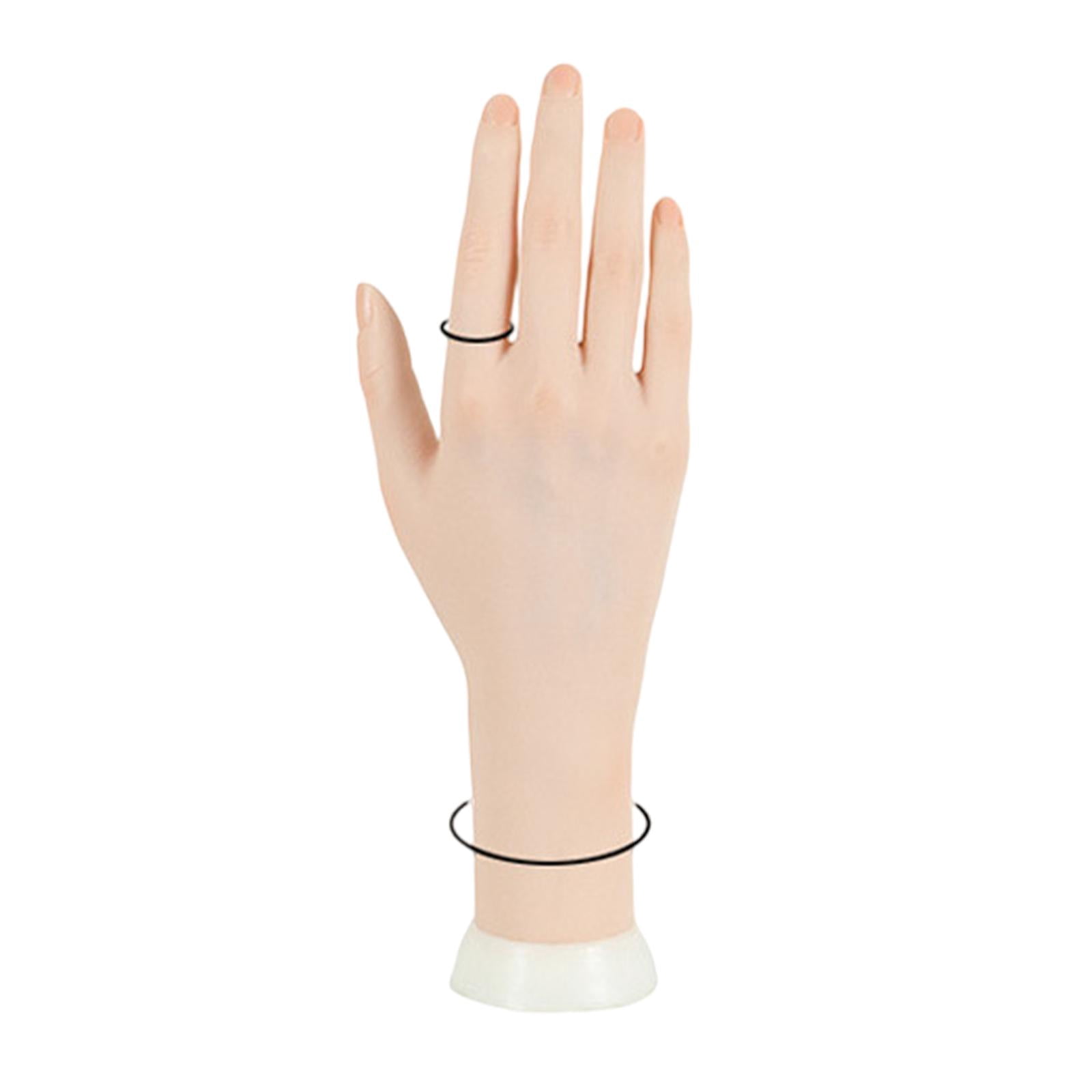 QccHieUs Female Mannequin Hand Manikin Rings Showing Support Stand ...