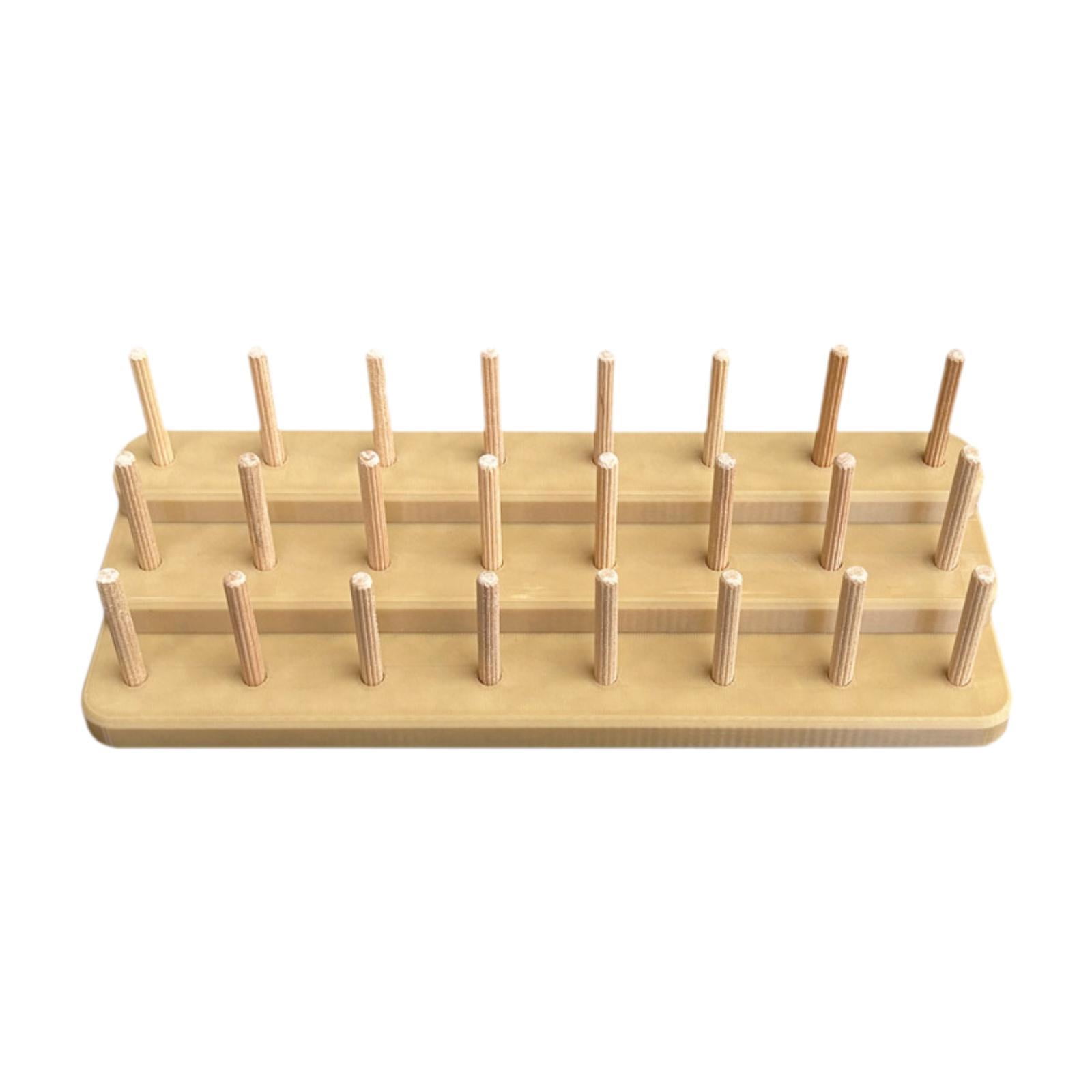 QccHieUs Fly Tying Thread Spool Stand Compact Space Saving Spool ...