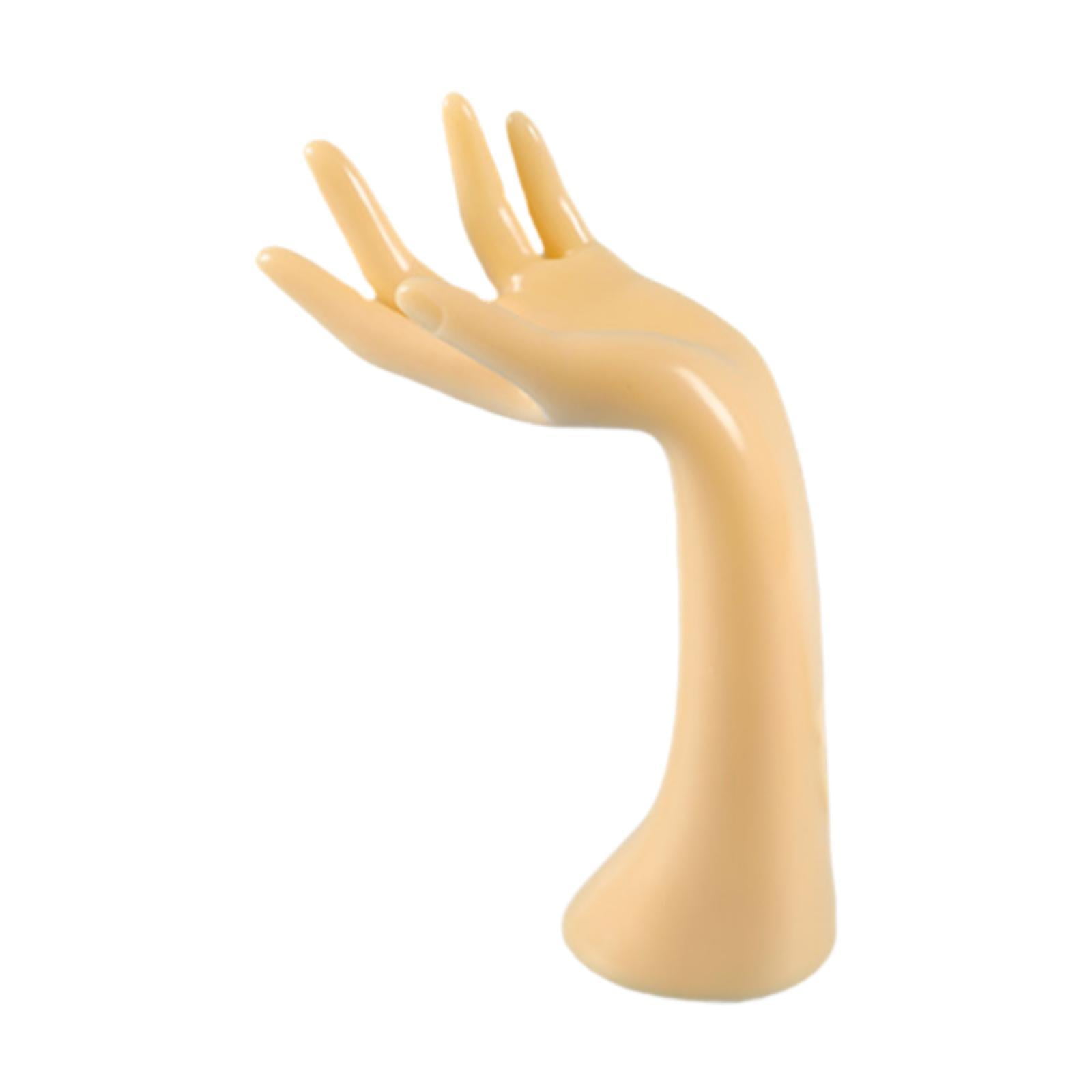 QccHieUs Hand Rings Holder Mannequin Hand Jewelry Display Stand Room ...