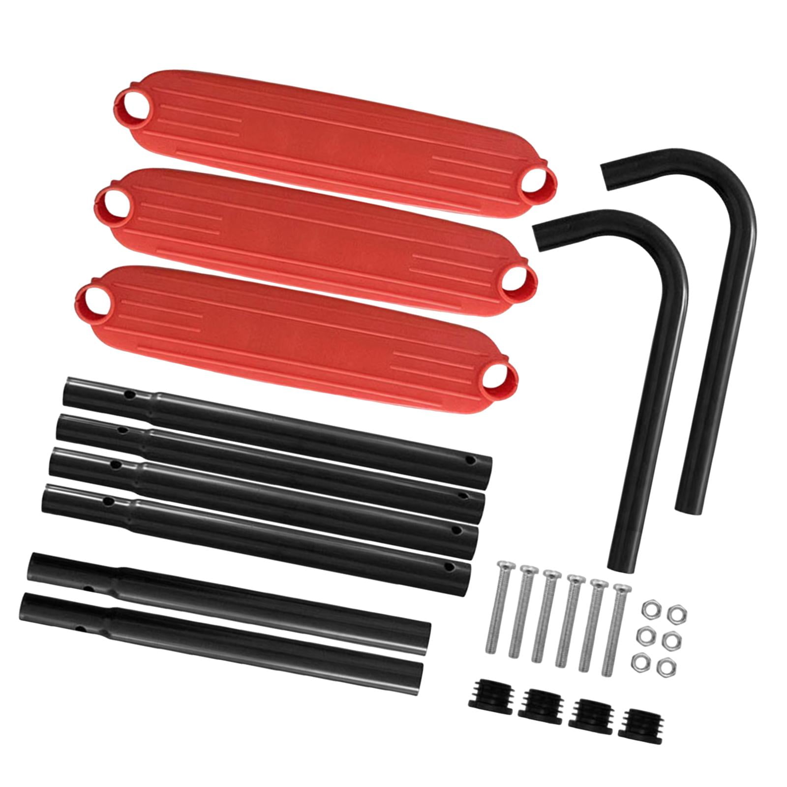 QccHieUs Kids Trampoline Ladder with 3 Steps Accessory Simple Assembly ...