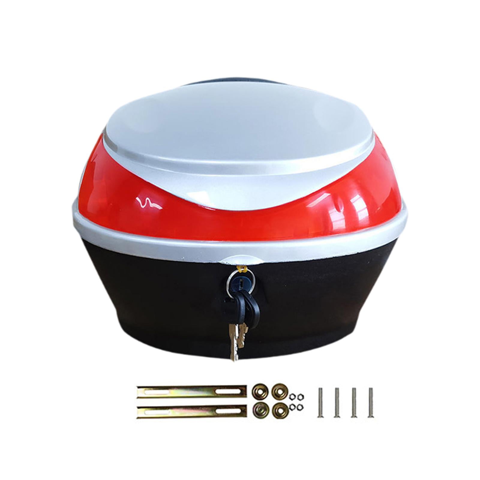 QccHieUs Motorbike Storage Case Motorcycle Top Case Practical ...
