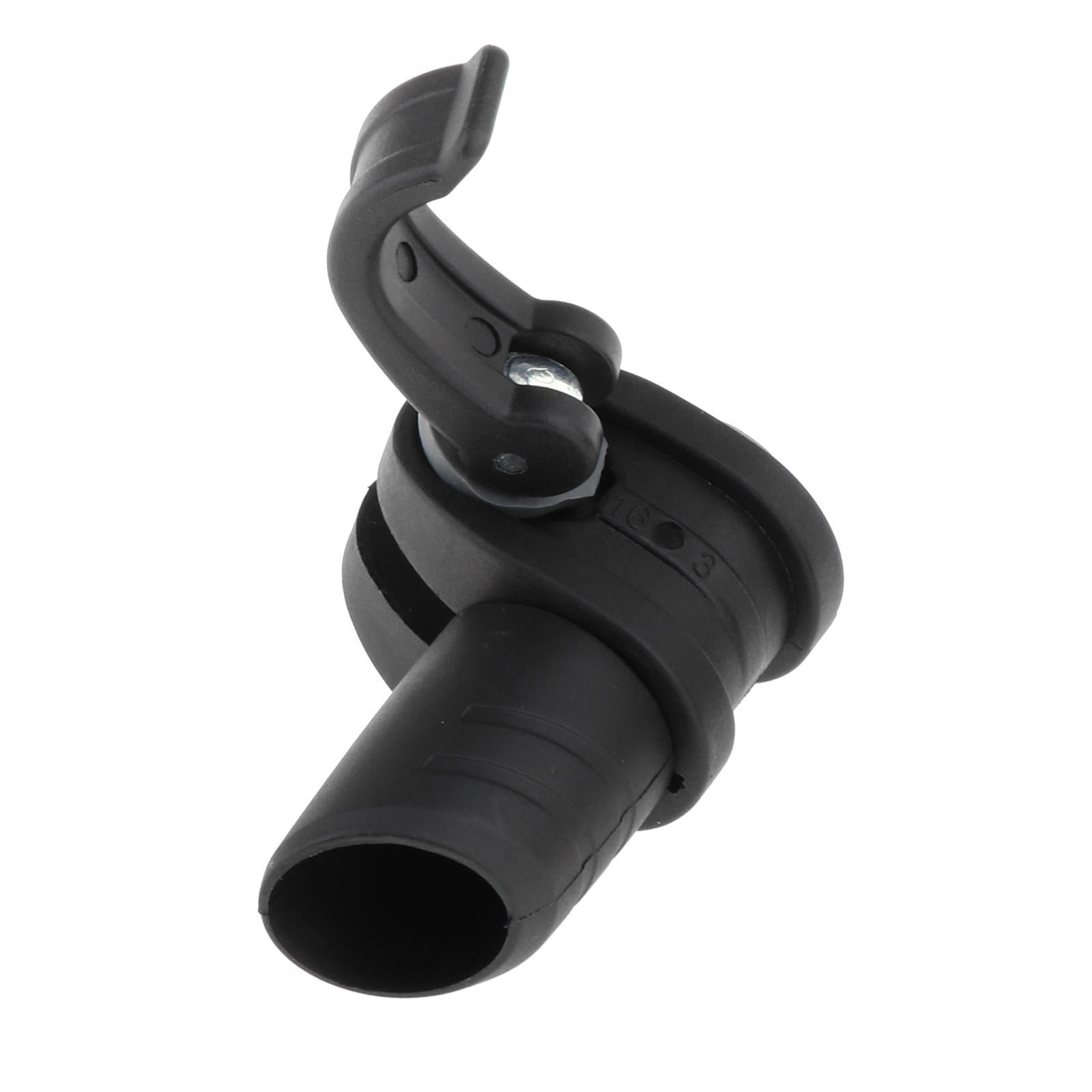 QccHieUs Replacement Walking Pole Lock Black Spare Part Practical Cane Pole External Lock 16mm ...