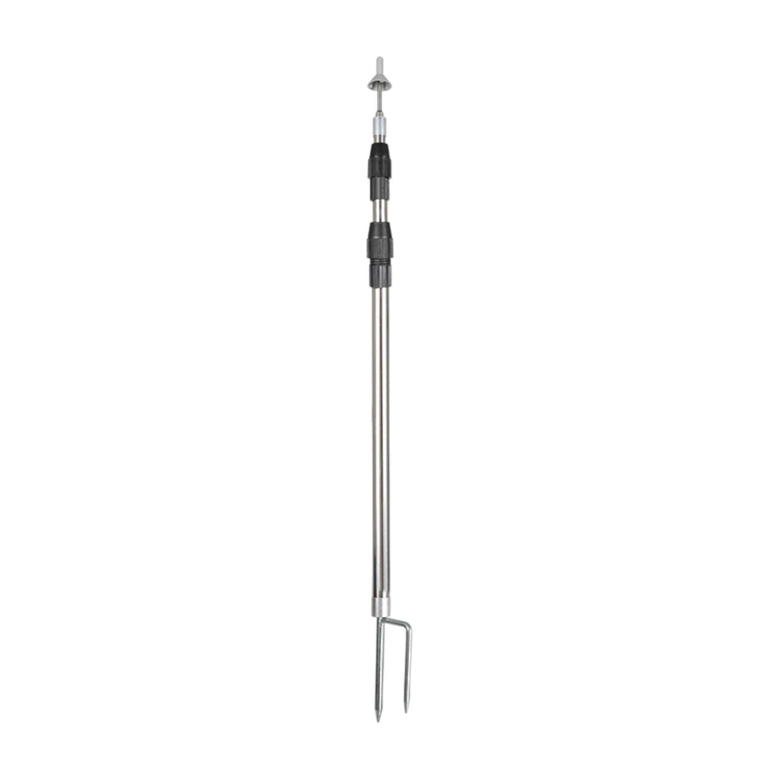 QccHieUs Tent Poles for Tarp Canopy Poles Removable Lightweight Shade ...