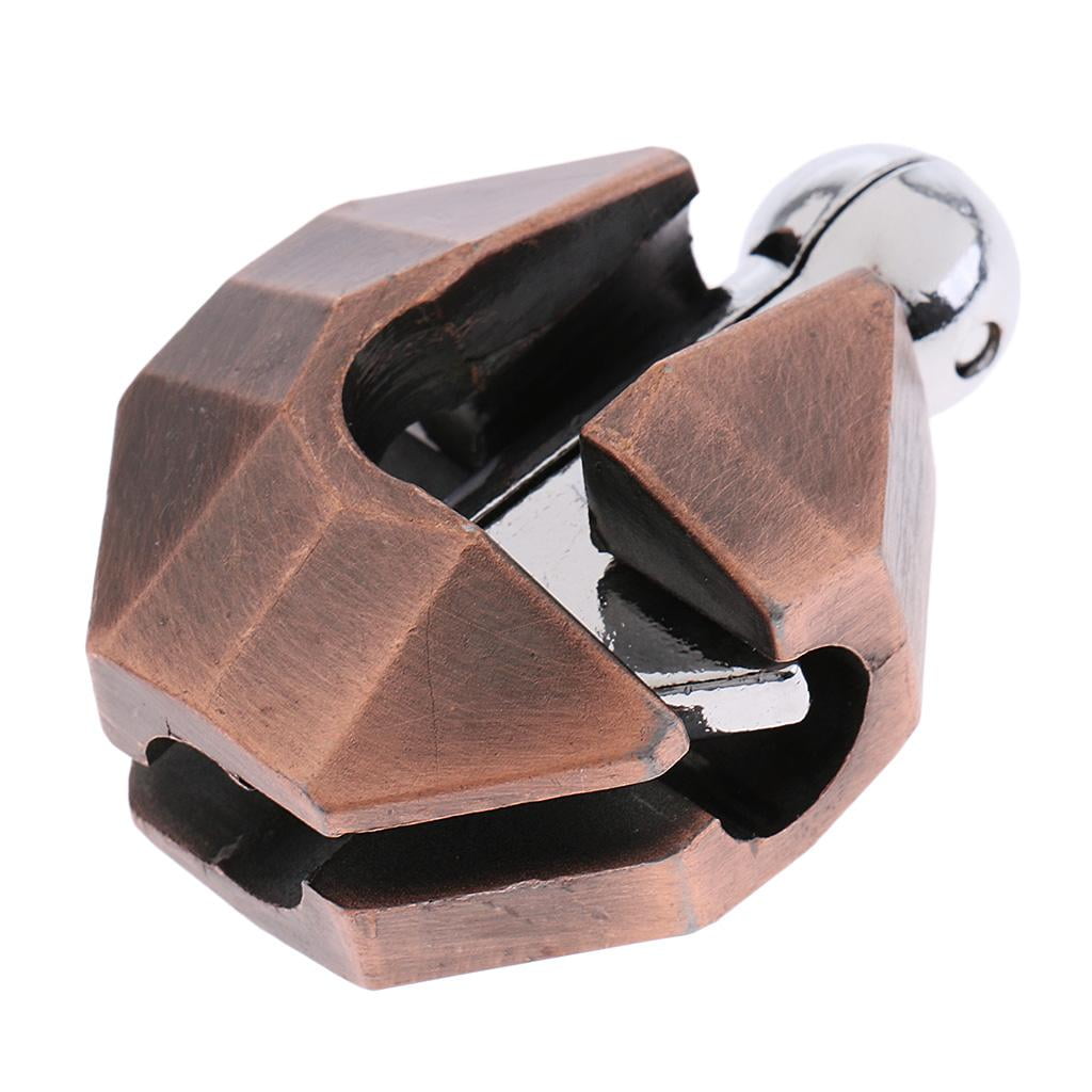 QccHieUs Tortoise Shell Classic Metal Puzzle Brain Teaser IQ Test ...