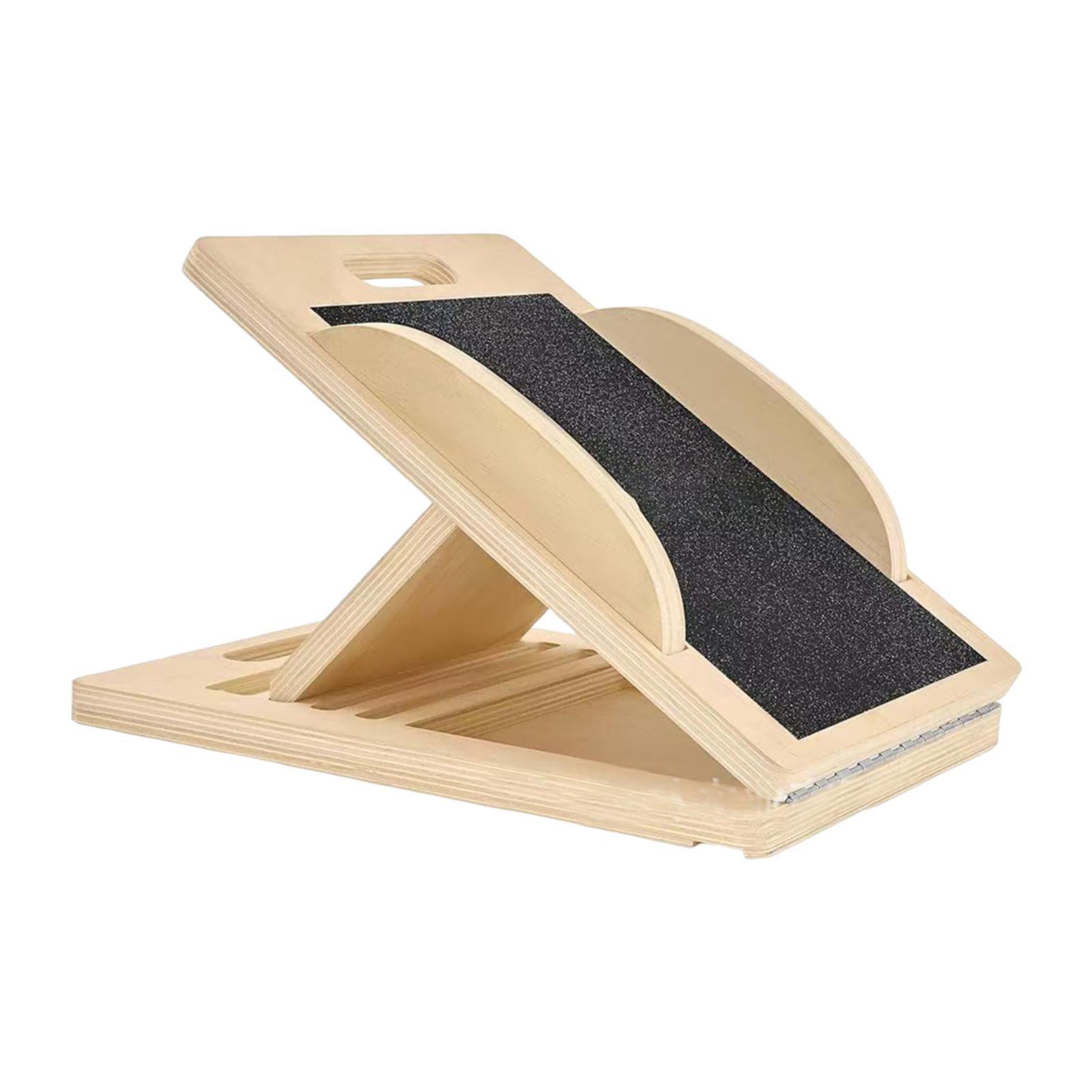 QccHieUs Wooden Slant Board for Calf Stretching Incline Board for ...