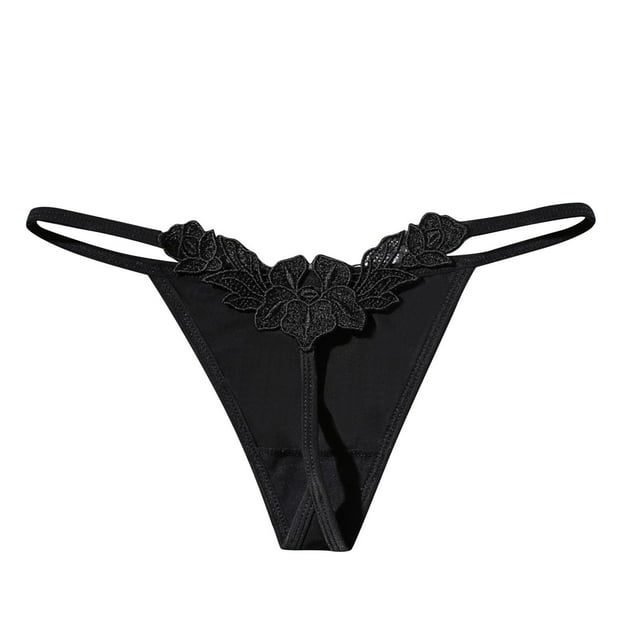 Qcmgmg G String Thong For Women Stretch Low Rise Sexy String Plus Size