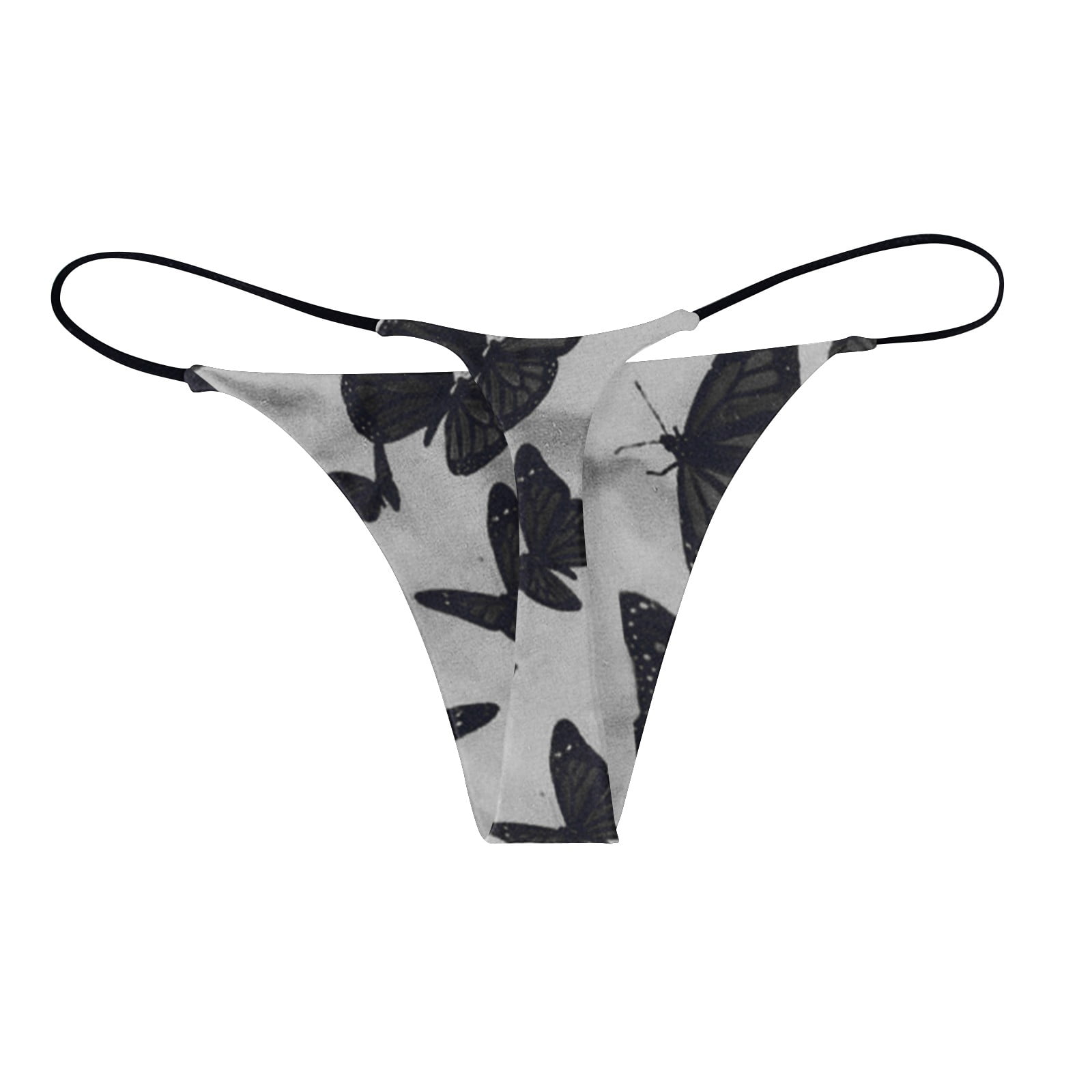 Qcmgmg G String Thong For Women Stretch Low Waisted Seamless String