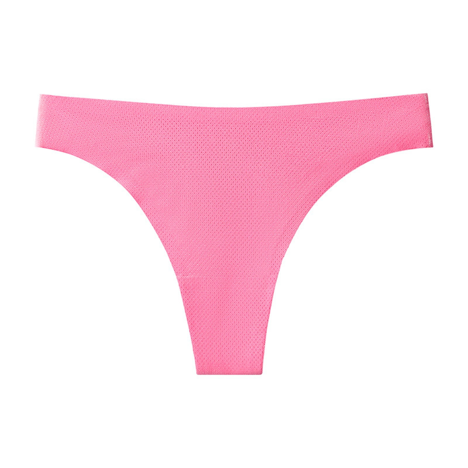 Qcmgmg Womens Thong Underwear Low Rise Sexy Seamless Soft Cheeky Ladies