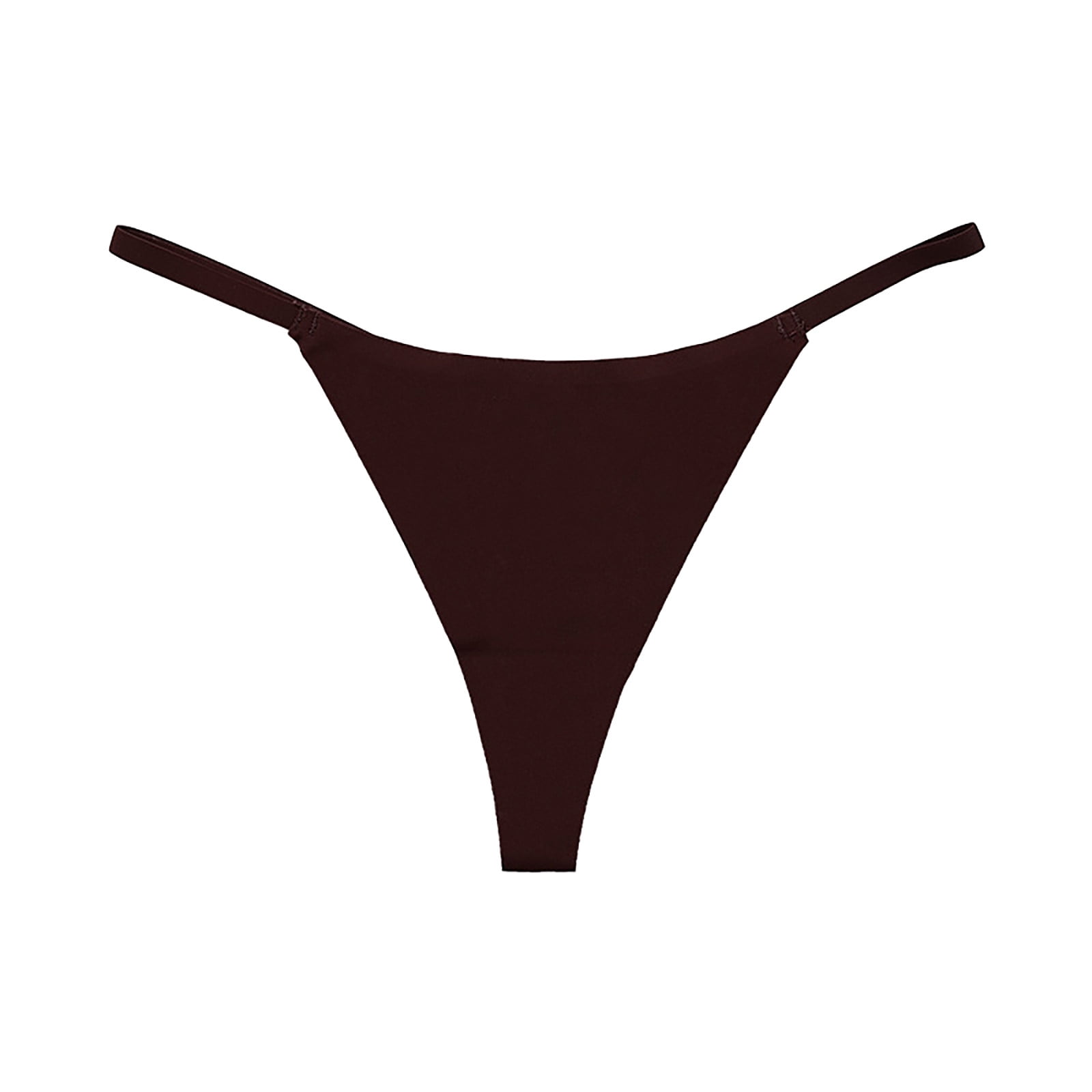 Qcmgmg Womens Thongs G String String Low Rise No Show Soft Underwear