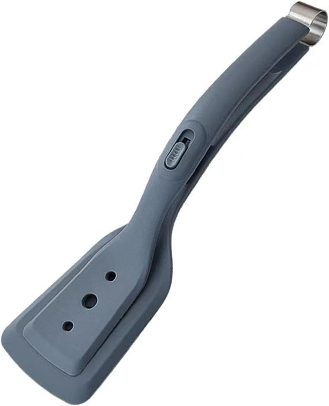 Qczoyp 2-in-1 Silicone Spatula Tongs - Heat-Resistant Food Turner ...