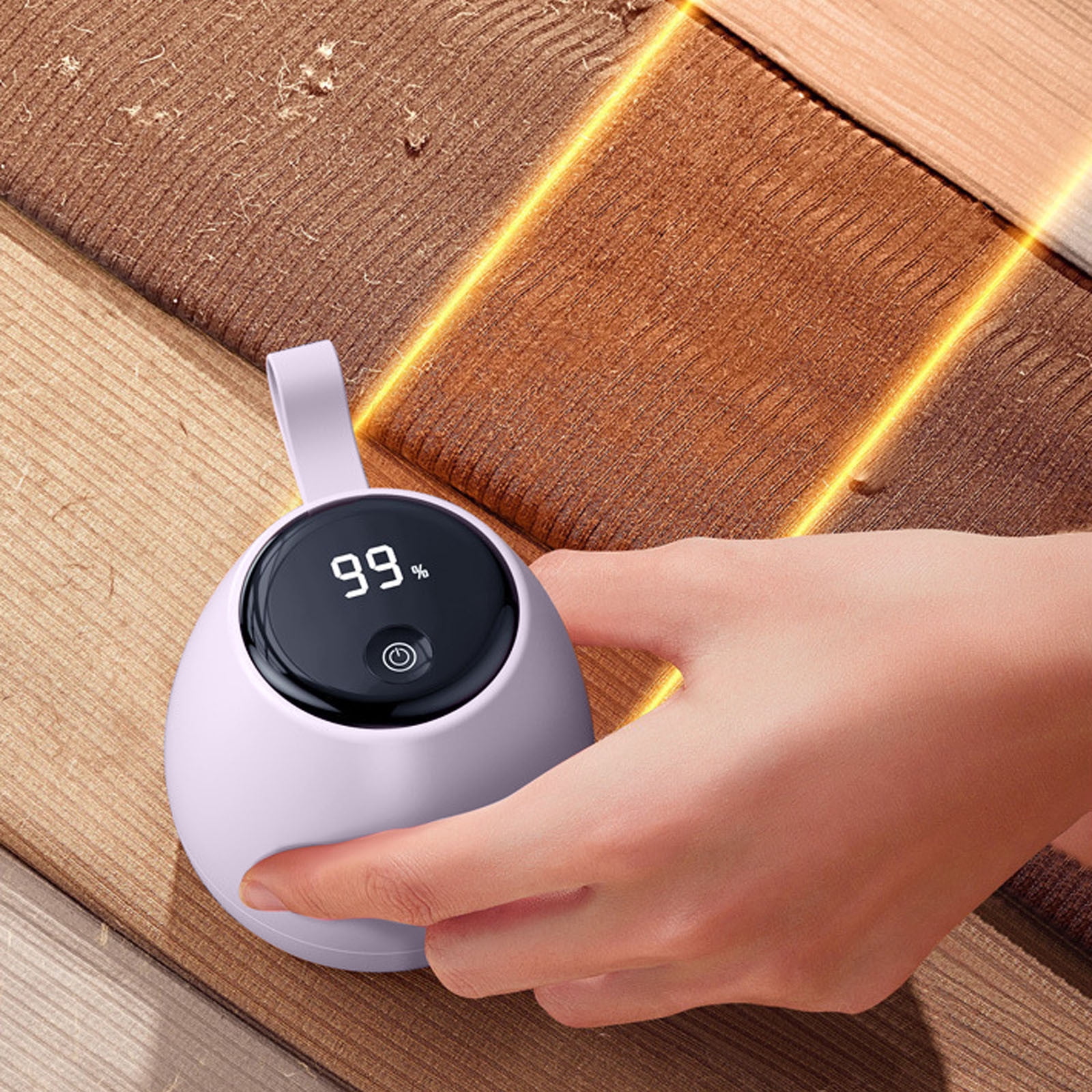 Qdahuk Clothes Lint Remover- Power Display- Six-tooth Blade- Ultra ...