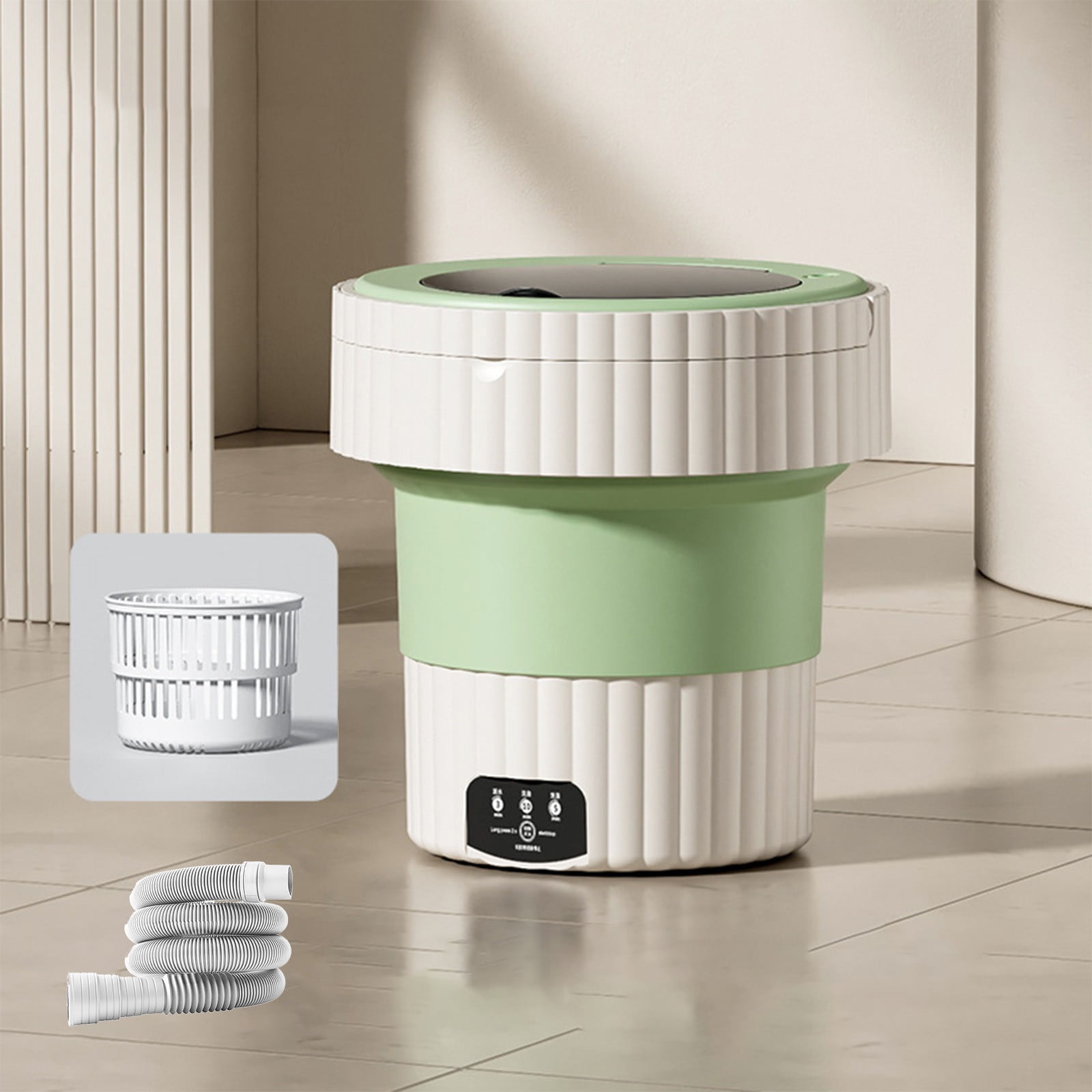 Qdahuk Portable Washing Machine Foldable Mini Washing Machine-Small ...