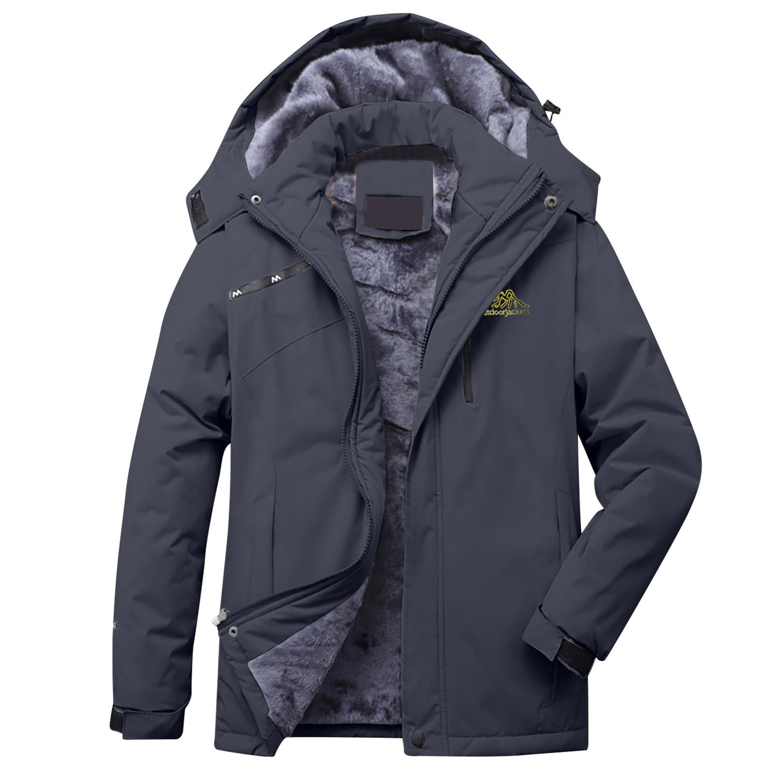 Qeaghou Womens Ski Jackets Water Resistant Insulated Snow Jacket ...