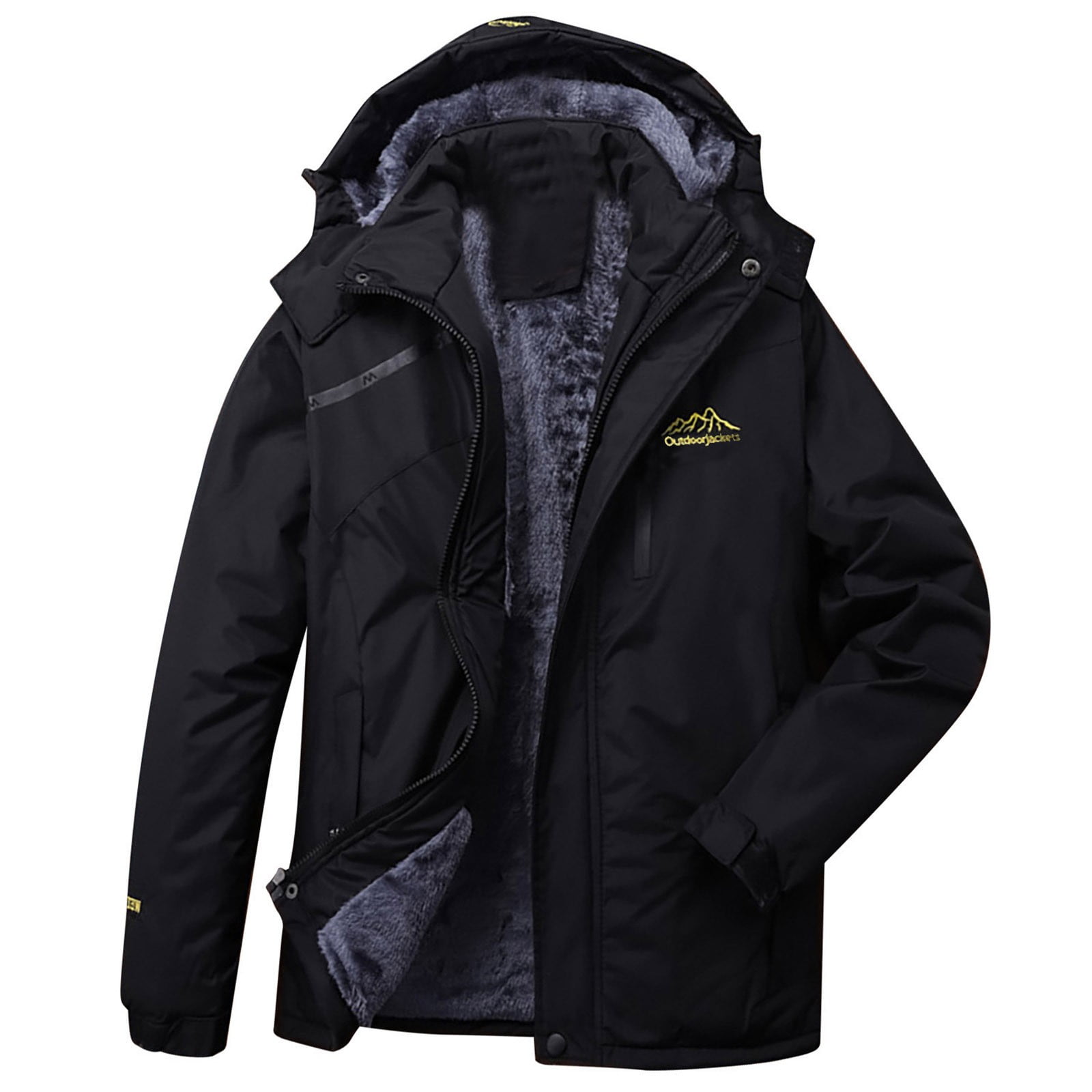 Qeaghou Womens Ski Jackets Water Resistant Insulated Snow Jacket ...