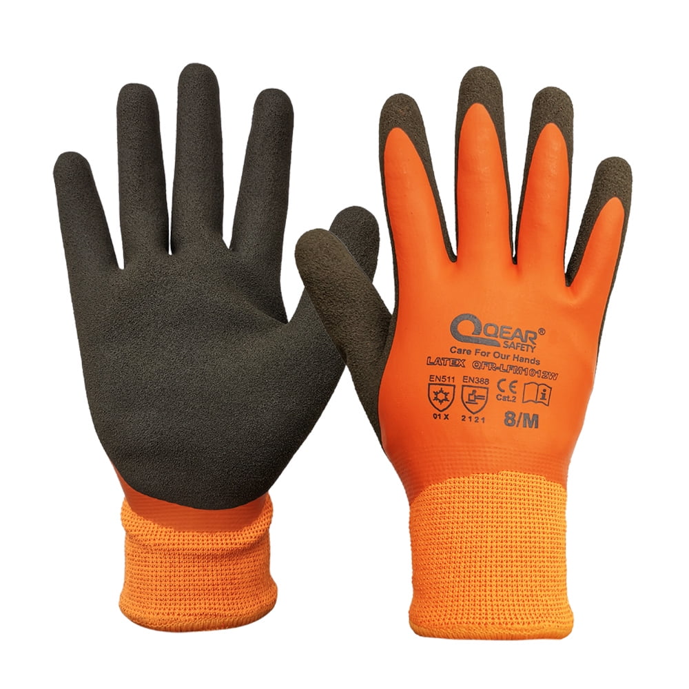 Qear Thermal Work Glove, Winter Cold Resistance, Water-Resistance ...