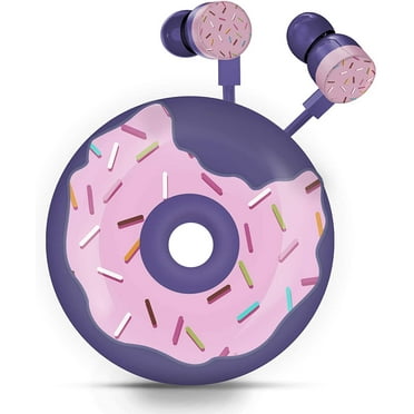 QearFun Donut Earbuds for Kids, Cute Earbud & in-Ear Headphones Wired ...