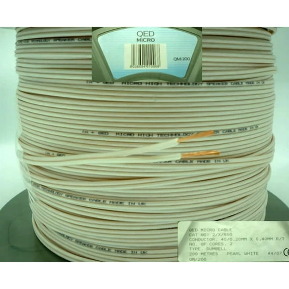 Qed Micro Speaker Cable Sold By The Meter Raw Cable Diy - Walmart.com