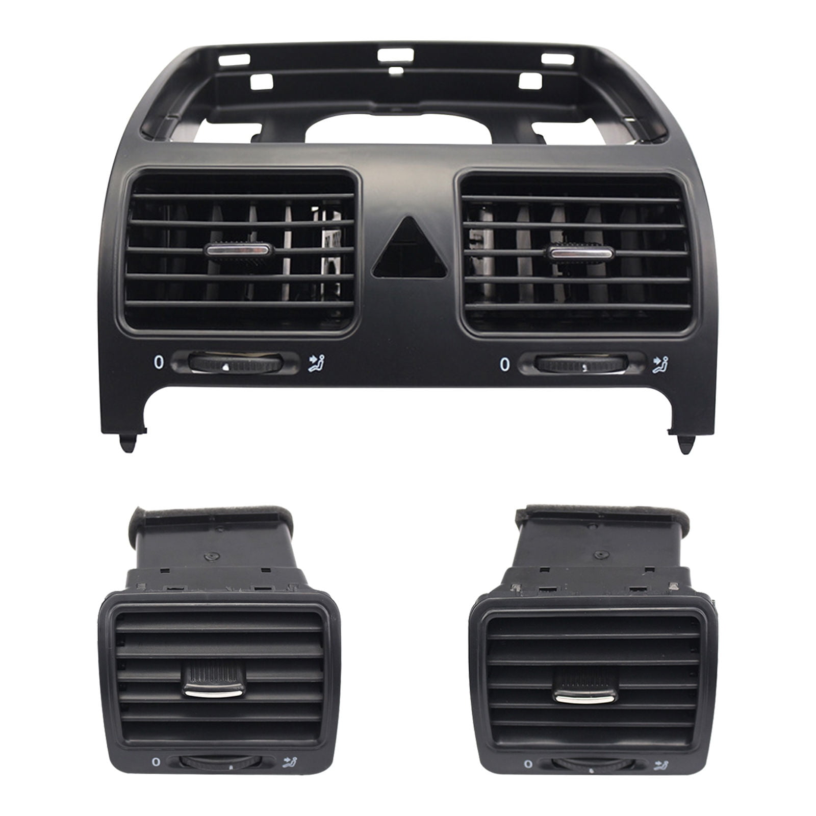 Qeeadeea Car Center Console Dash Air Vent Panel For VW GOLF MK5 2004 ...