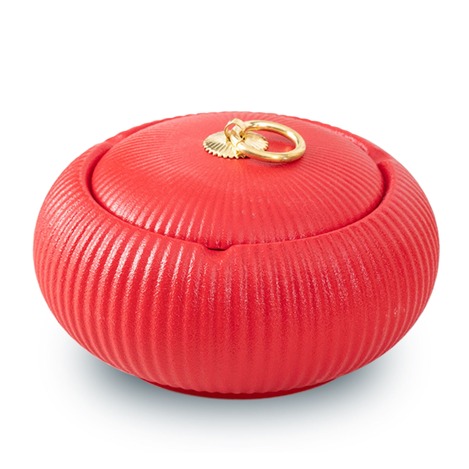 Qeeadeea/Ceramic Ashtray With Lid Windproof, Small Decorative Ashtray ...