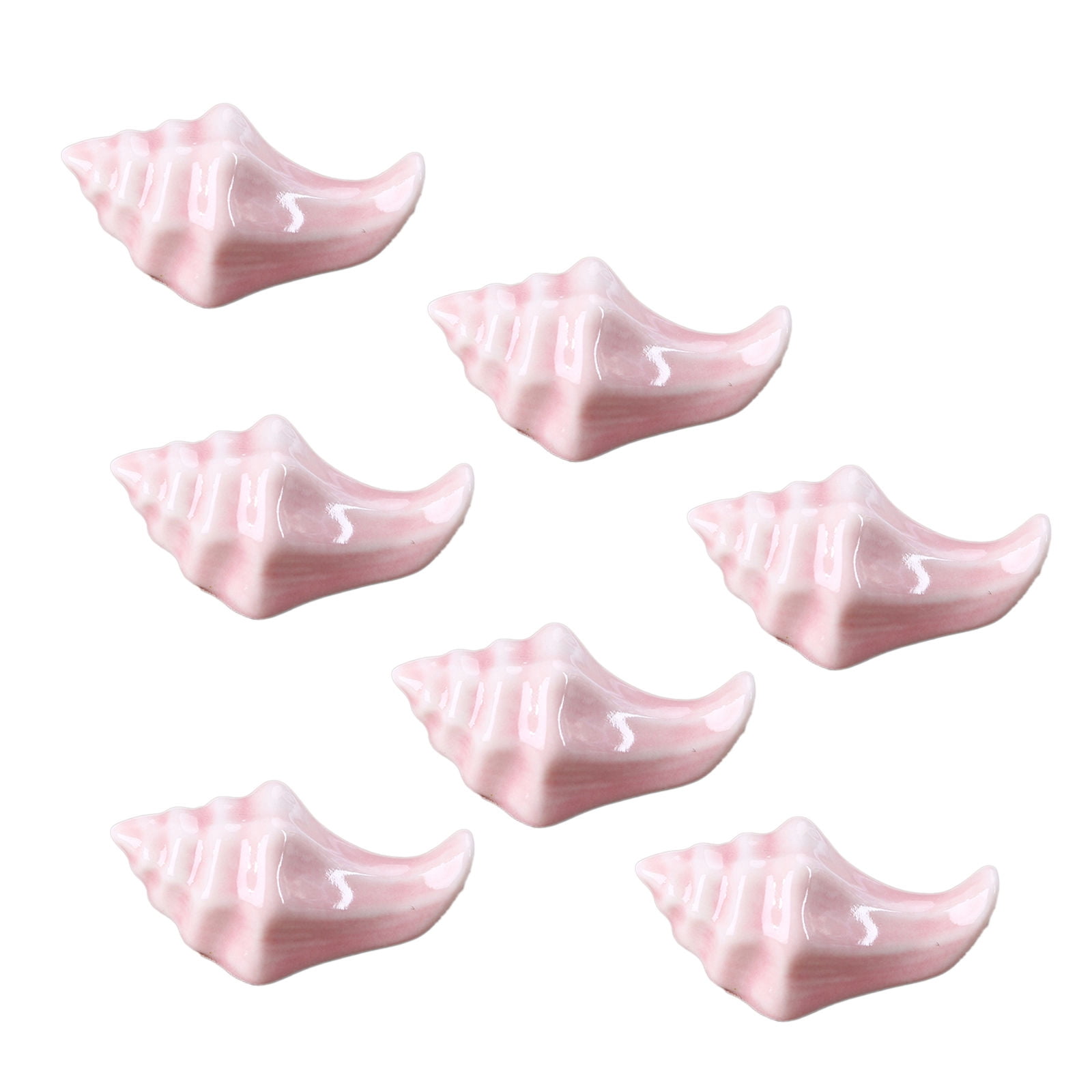 Qeeadeea/Colourful Small Conch Chopstick Holders, Porcelain Chopstick ...