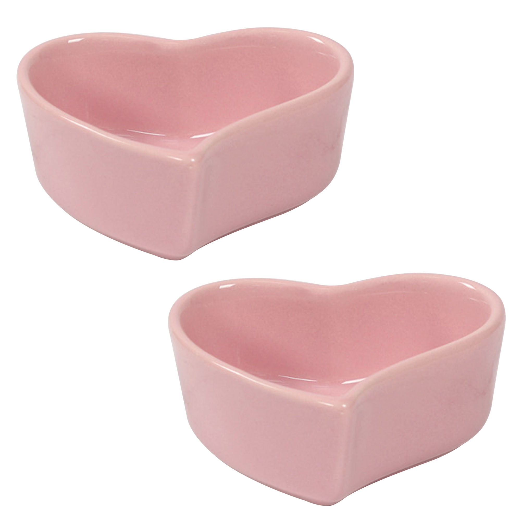 Qeeadeea Heart Shaped Ramekins 4 Oz Oven Safe, Creme Brulee Ramekins ...