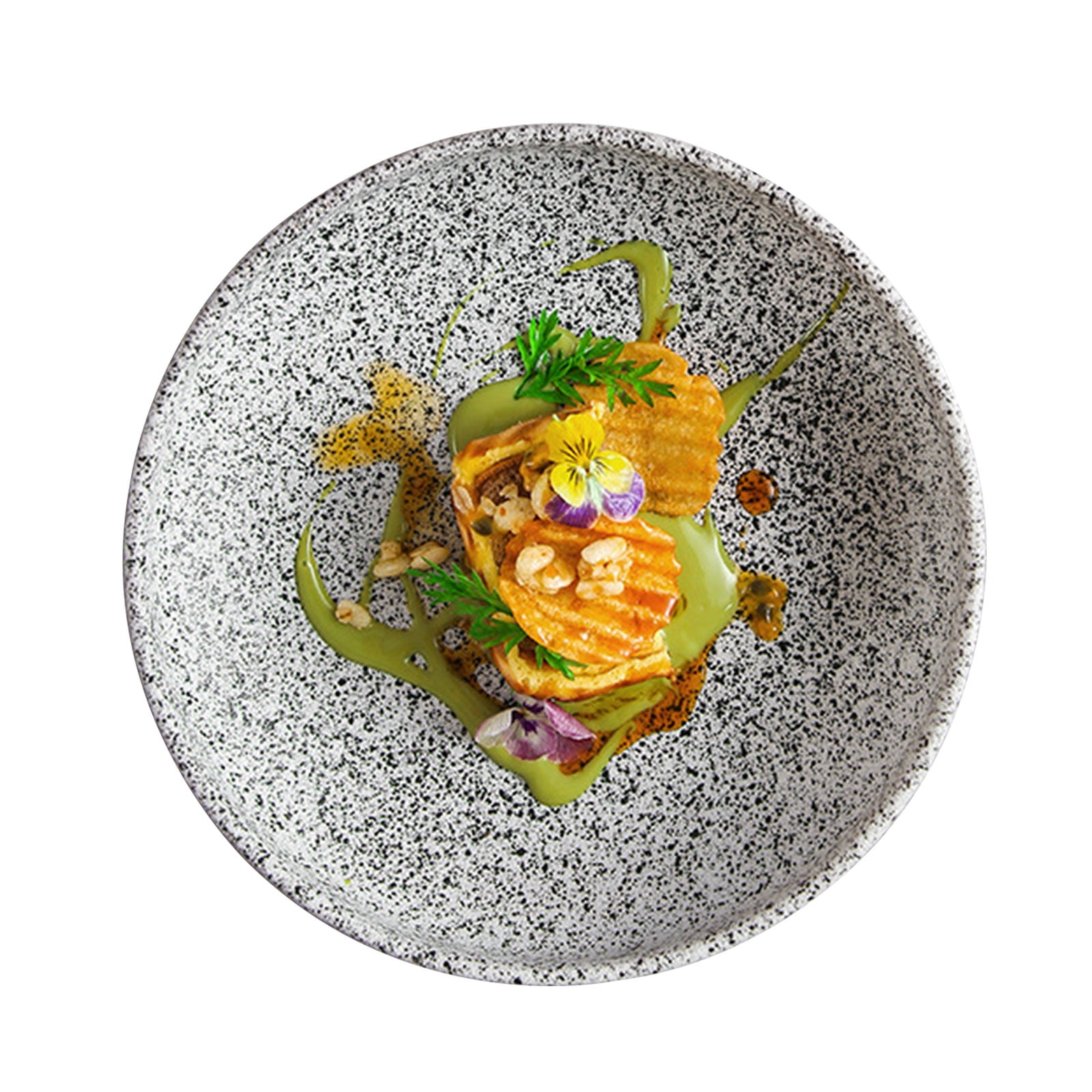 Qeeadeea Large Ceramic Pasta Bowl, Stackable Deep Soup Plate, Salad ...