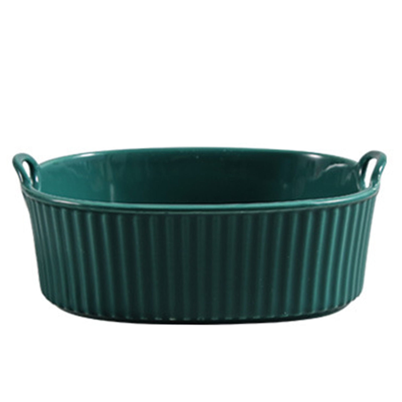 Qeeadeea Rectangular Lasagne Pan With Handle, Small Ceramic Bakeware ...