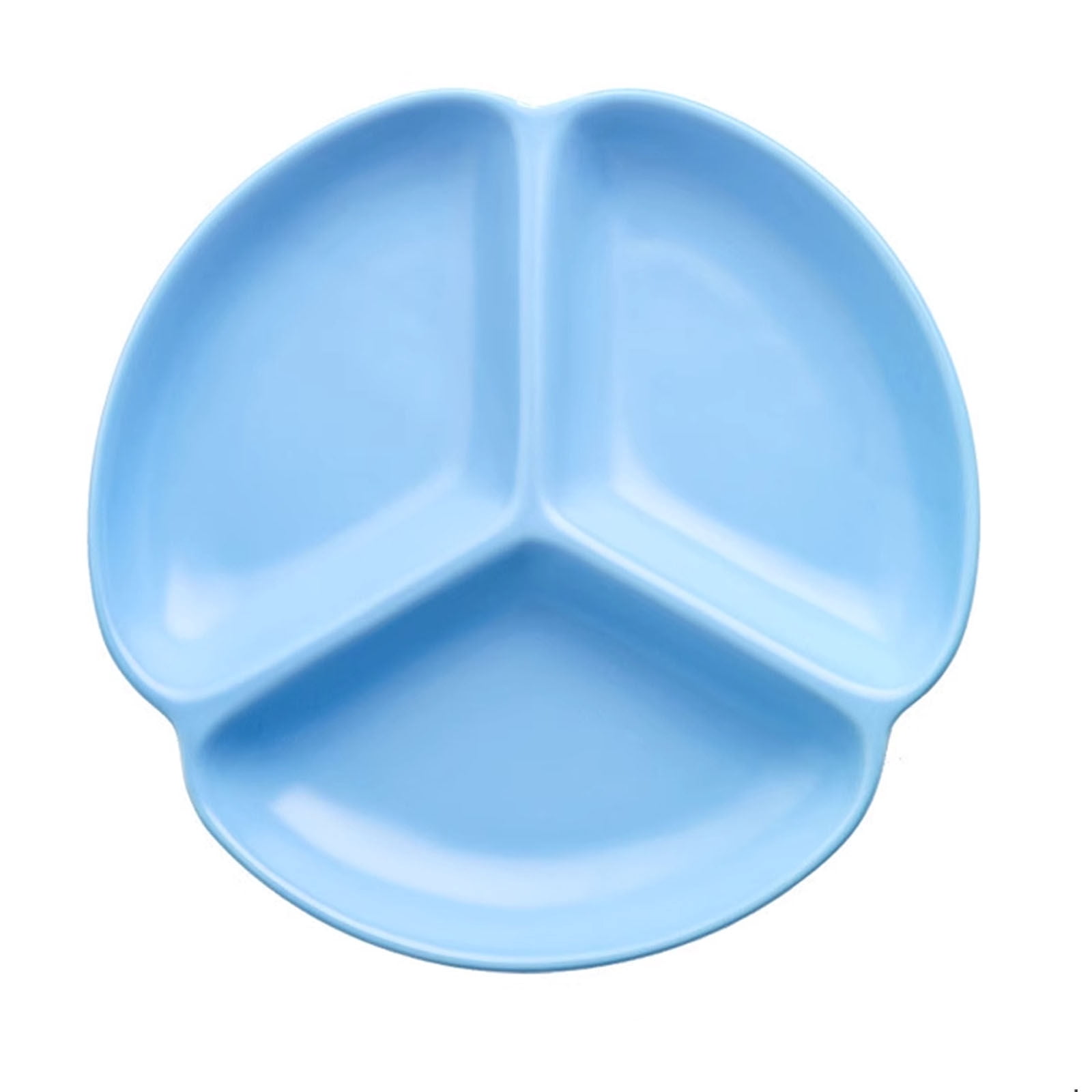 Qeeadeea/Solid Color Portion Control Plate, Ceramic Portion Control ...