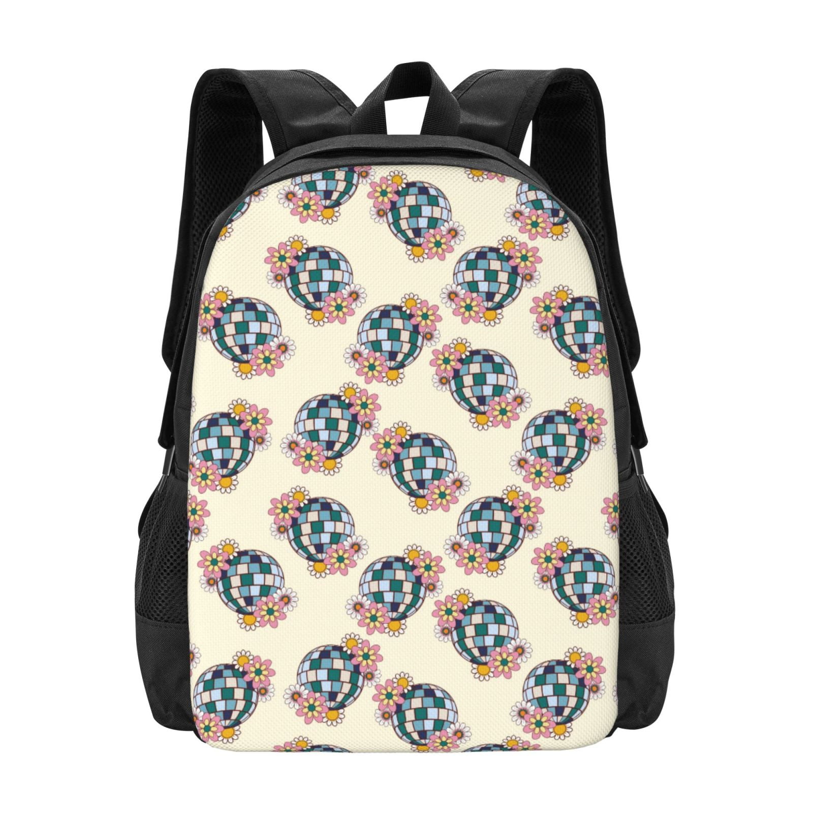 Qekee 70s Disco Ball for Travel Laptop Backpack for womem and men ...