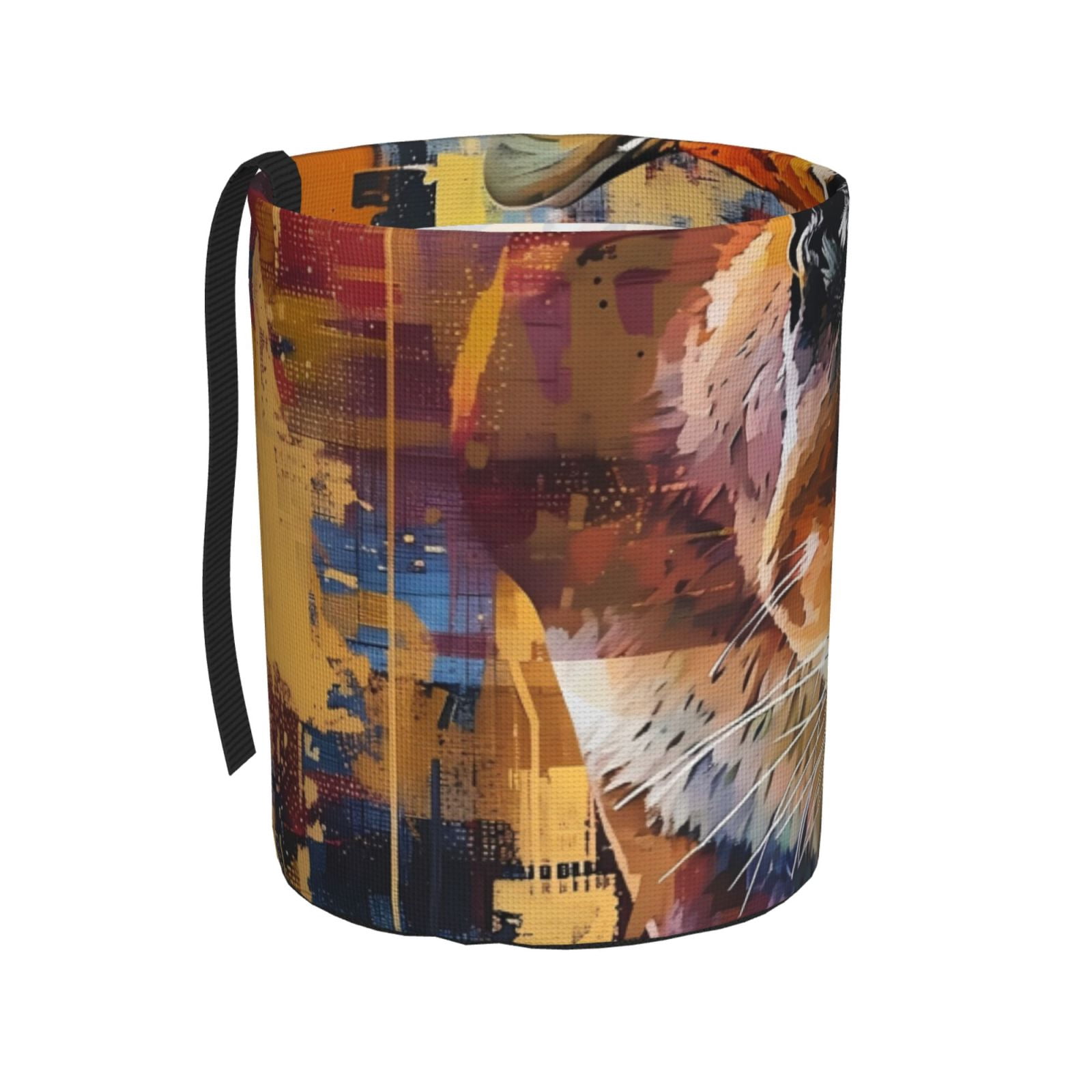 Qekee Abstract Lion Painting Print Automotive Waterproof Portable ...