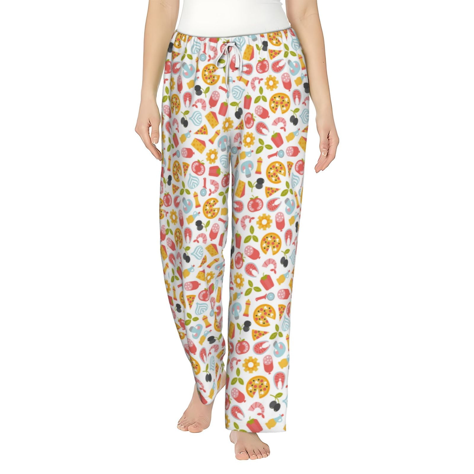 Qekee Afternoon Tea print Women Pajama Pants - Walmart.com