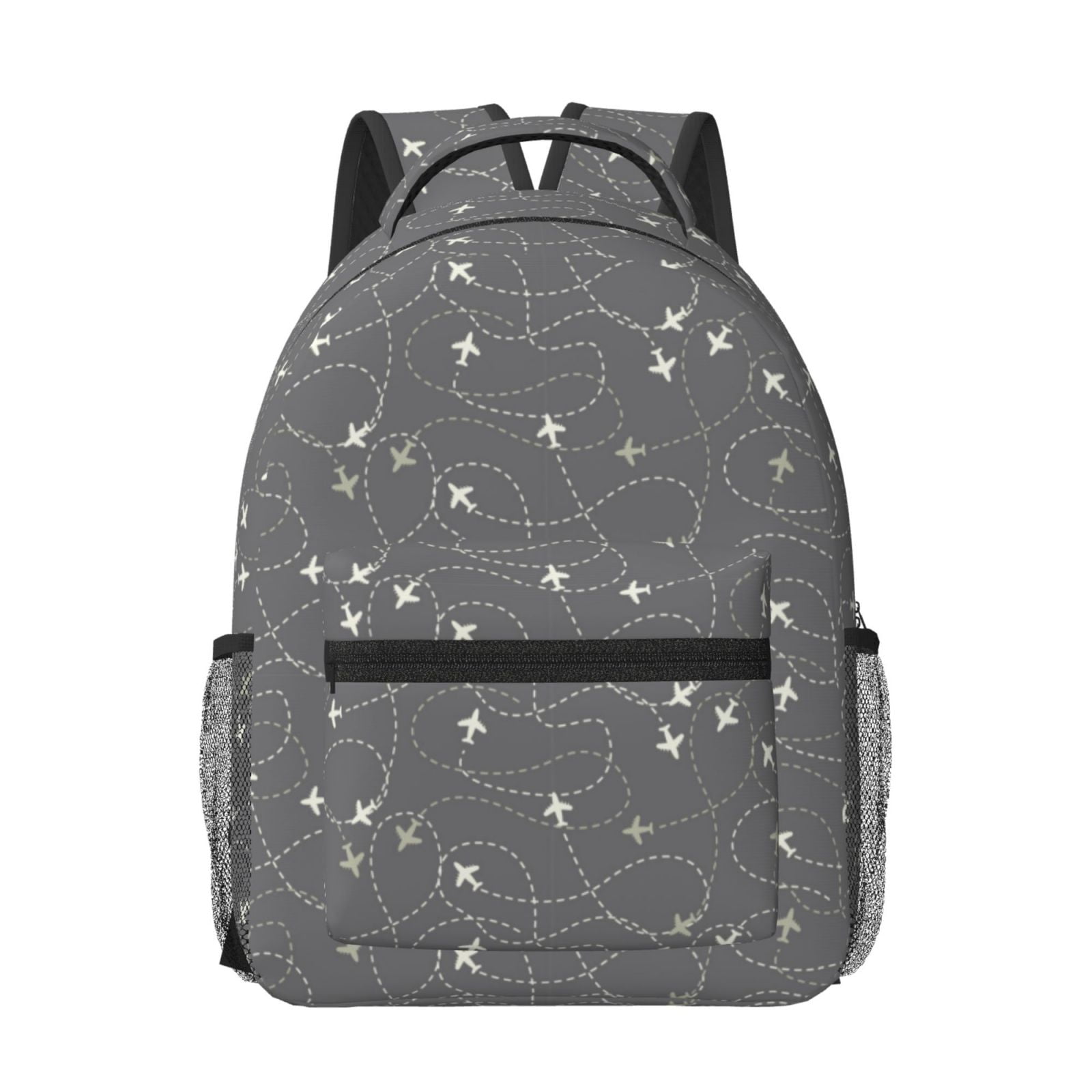 Qekee Airplane Routes Around The World Travel Backpack is a spacious ...
