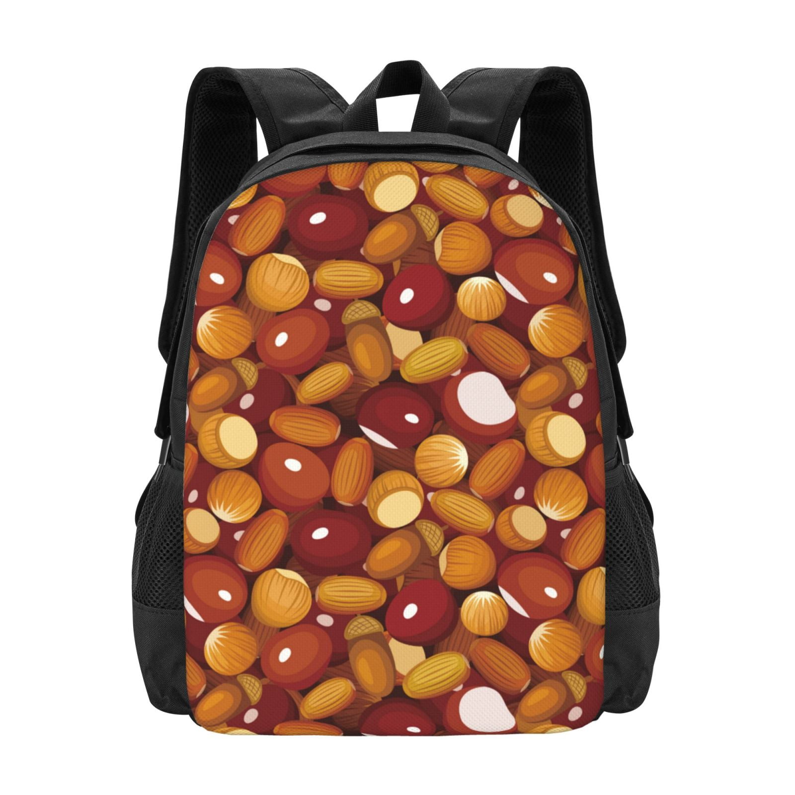 Qekee Almond Nuts for Travel Laptop Backpack for womem and men,Business ...
