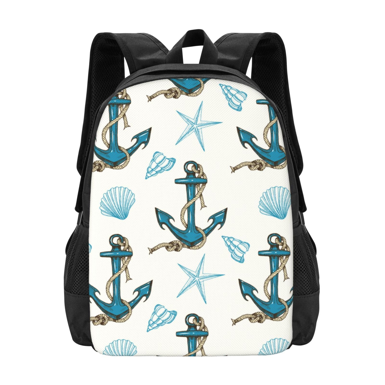 Qekee Anchors And Shells for Travel Laptop Backpack for womem and men ...