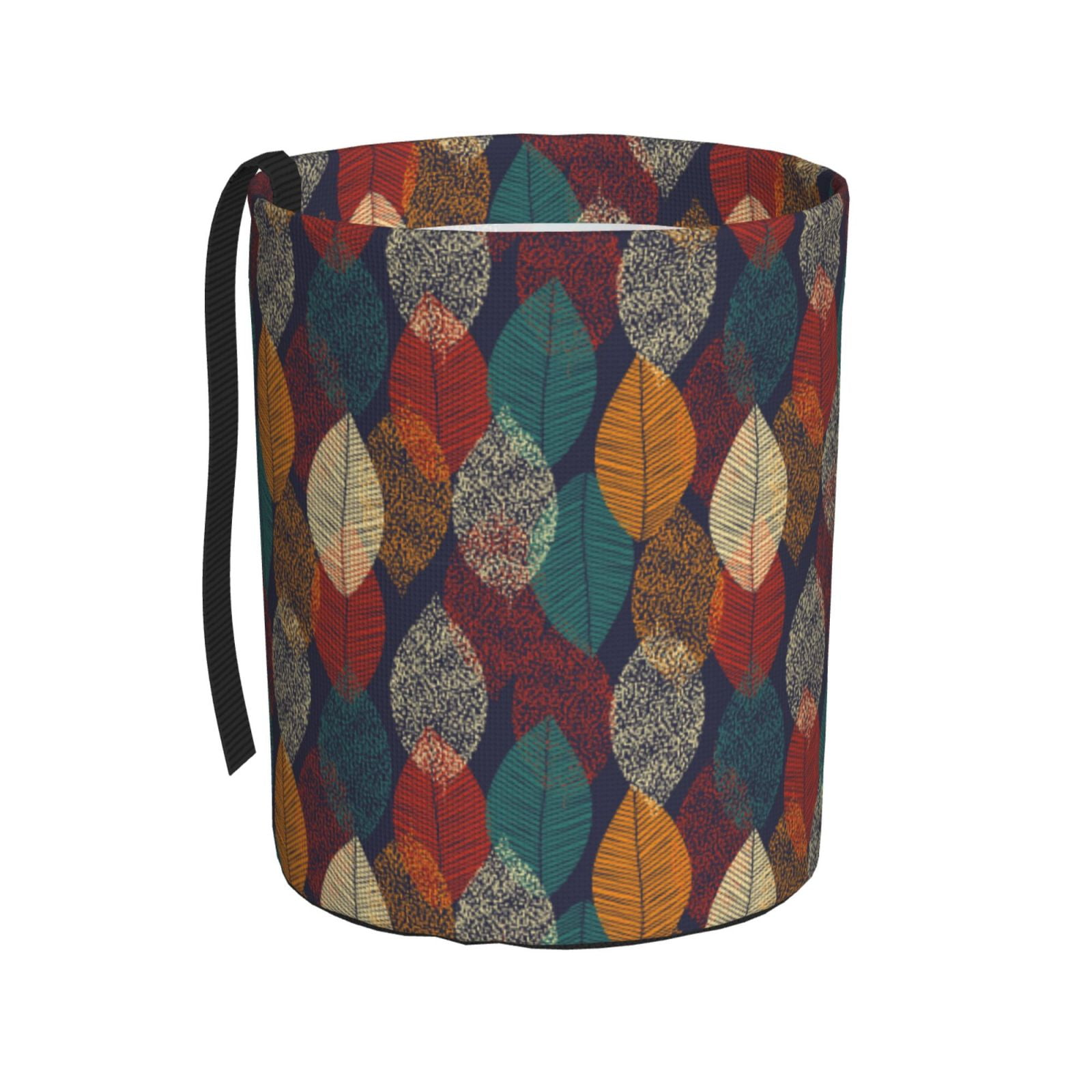 Qekee Autumn Leaves Print Automotive Waterproof Portable Collapsible ...